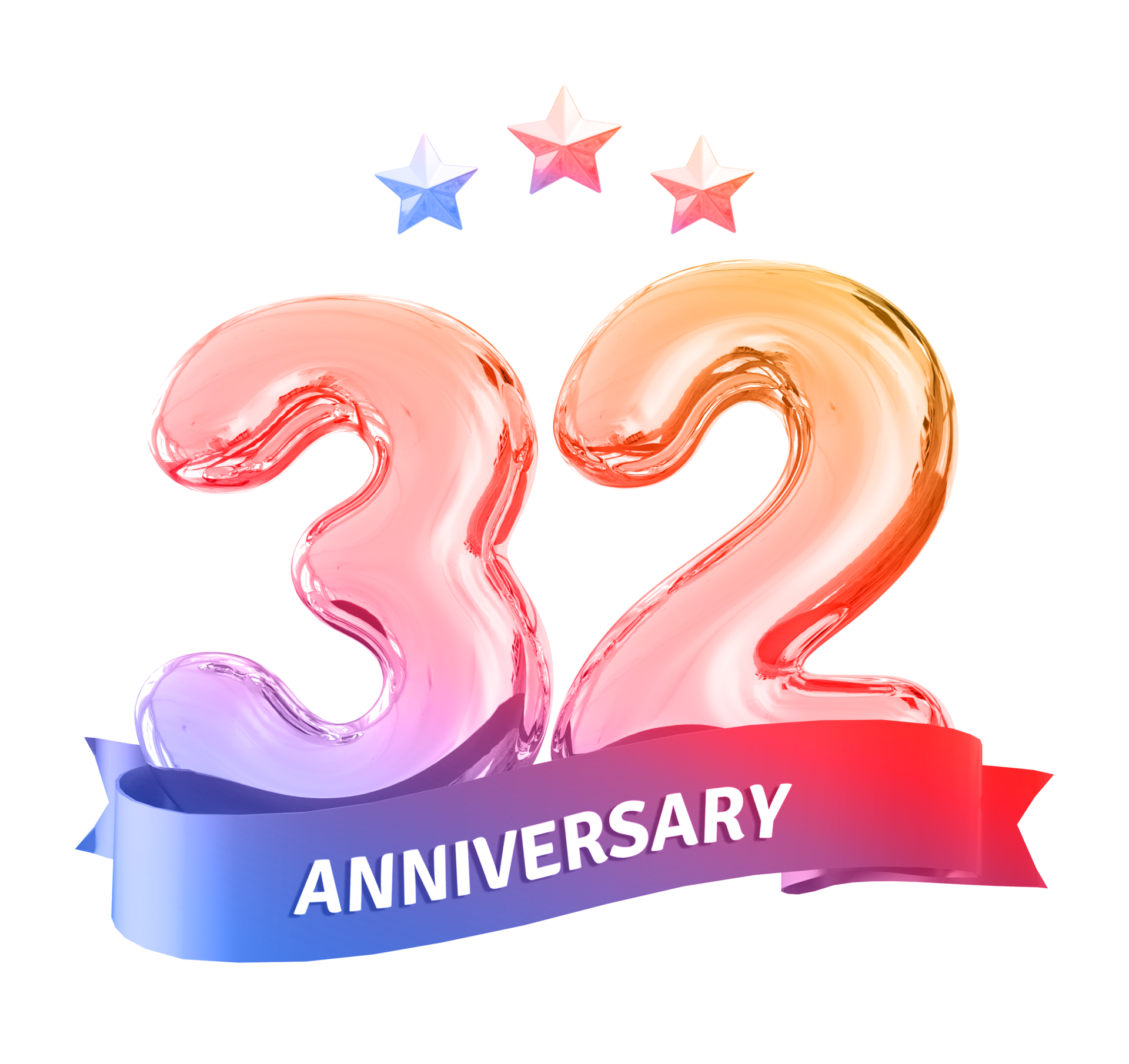 Num ro Anniversaire 32 Ans 11287661 PNG