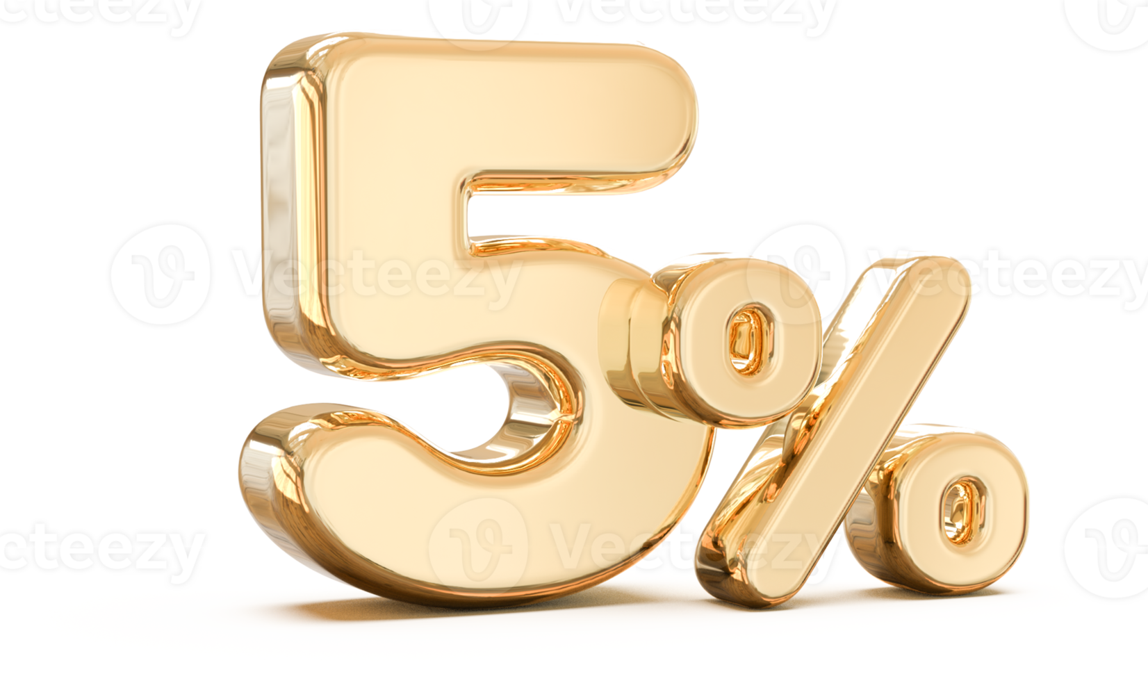 sale number 5 percent 3d 11287667 PNG