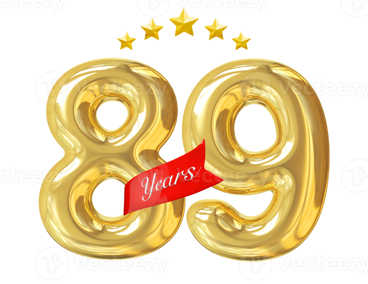 89 years anniversary golden 11287926 PNG 89 years anniversary golden 11287926 PNG