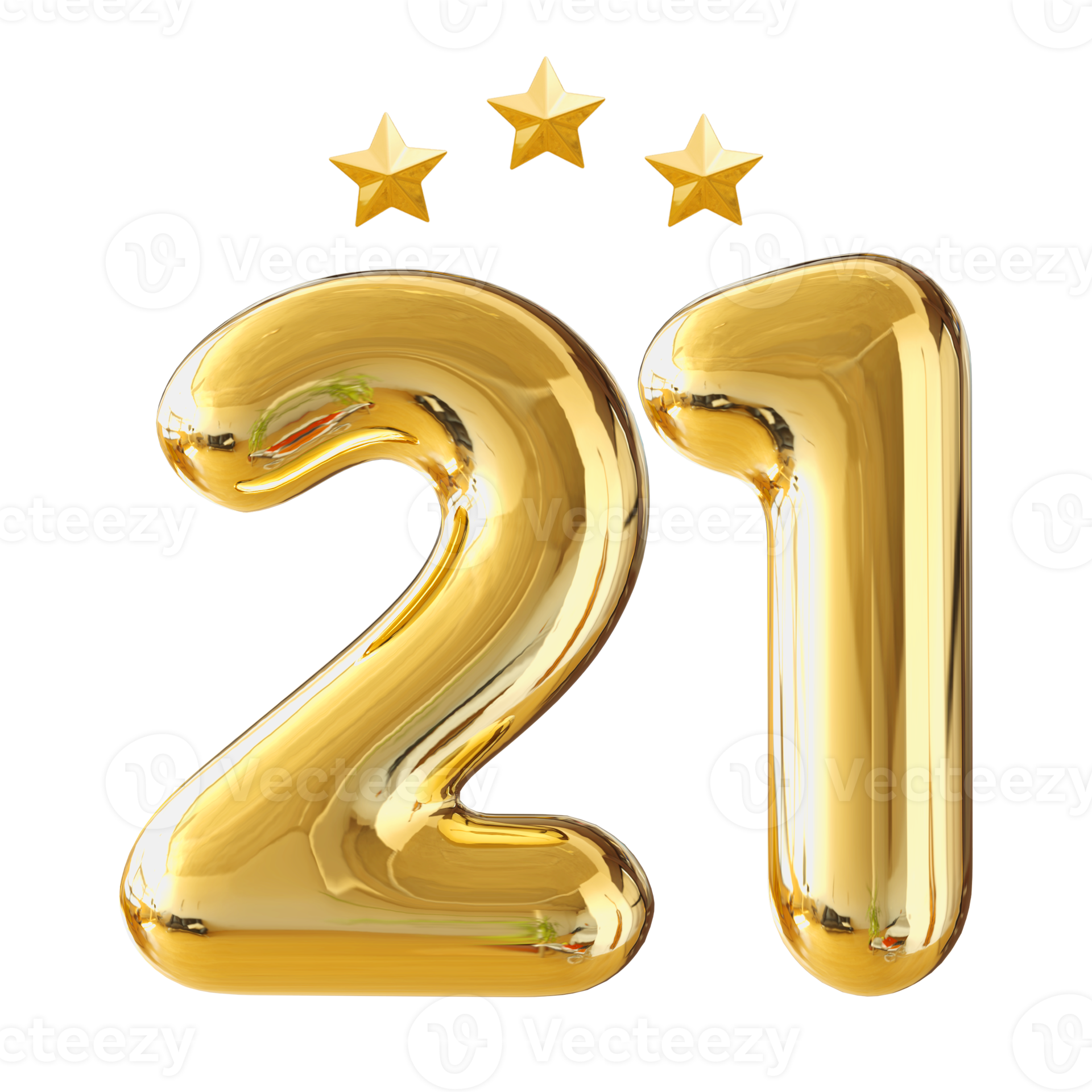 21-years-anniversary-number-11287939-png