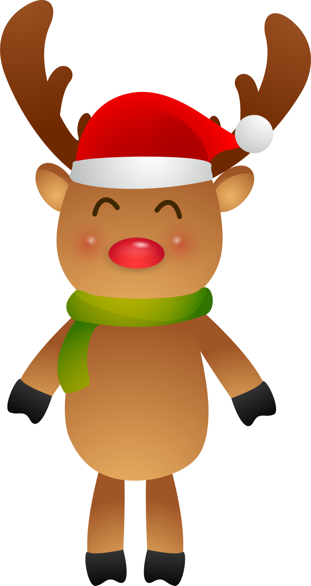 Christmas Cute Reindeer Cartoon 11288224 Png