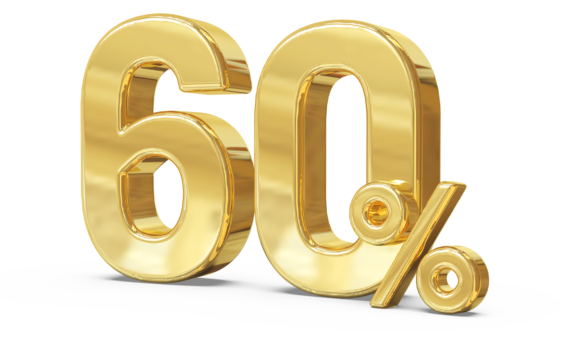 promotion 60 number percent 3d 11288299 PNG promotion 60 number percent 3d 11288299 PNG