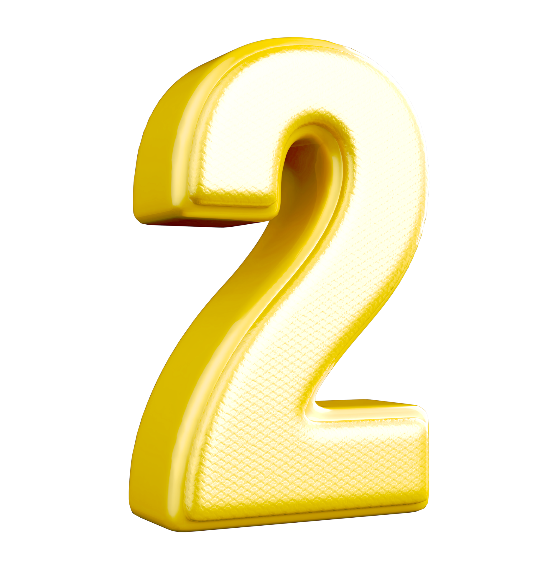 golden number 2 11288429 PNG