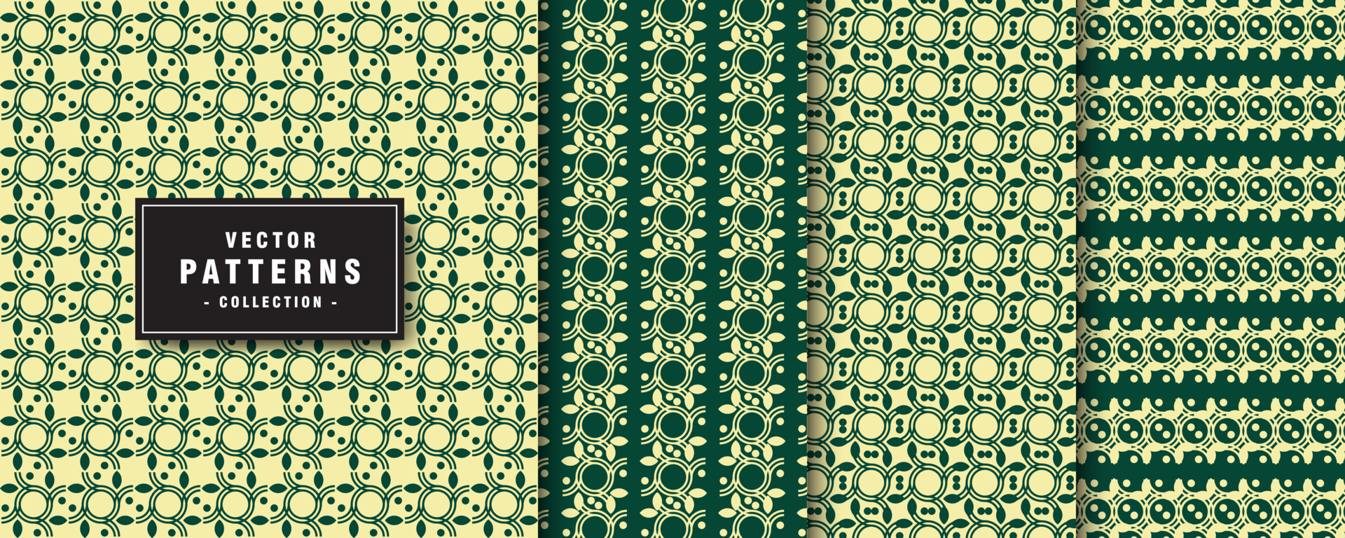 set of floral patterns collection 11293200 Vector Art at Vecteezy