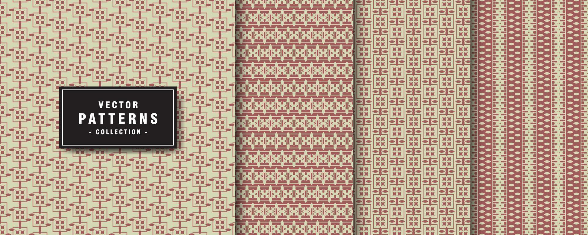 Set of patterns collection 11293216 Vector Art at Vecteezy