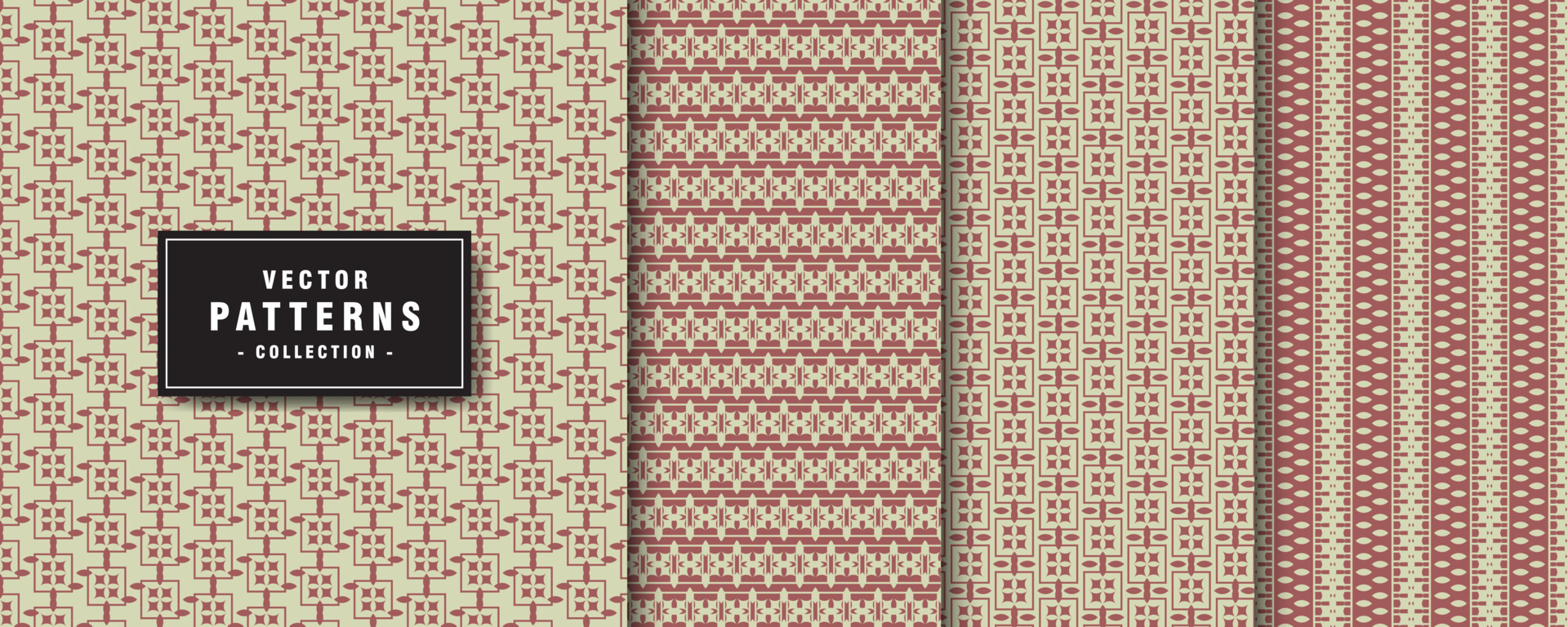 Set of patterns collection 11293216 Vector Art at Vecteezy