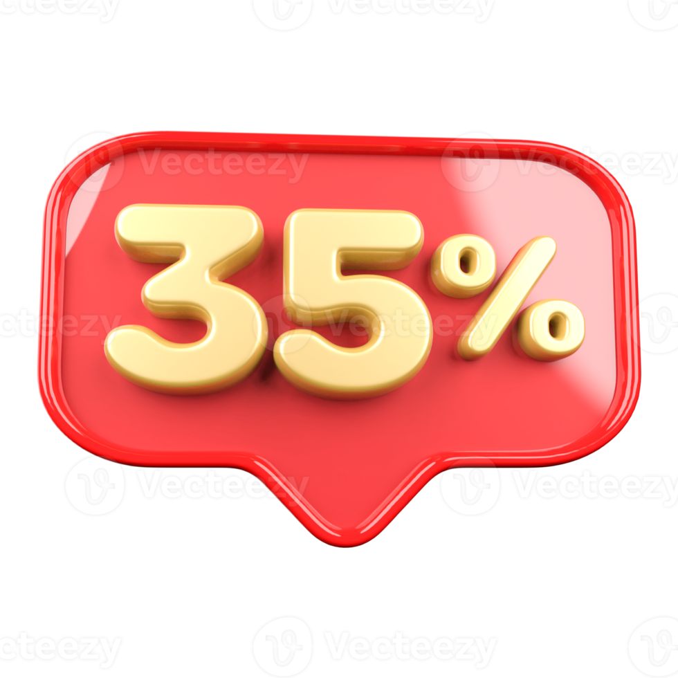 icono número 35 por ciento promoción 11296961 PNG