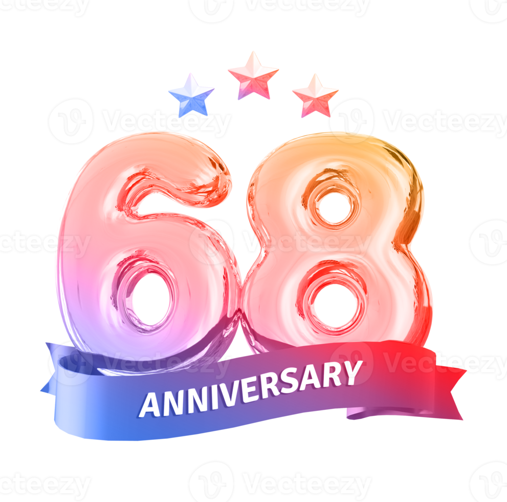 68 years anniversary number 11297780 PNG 68 years anniversary number 11297780 PNG
