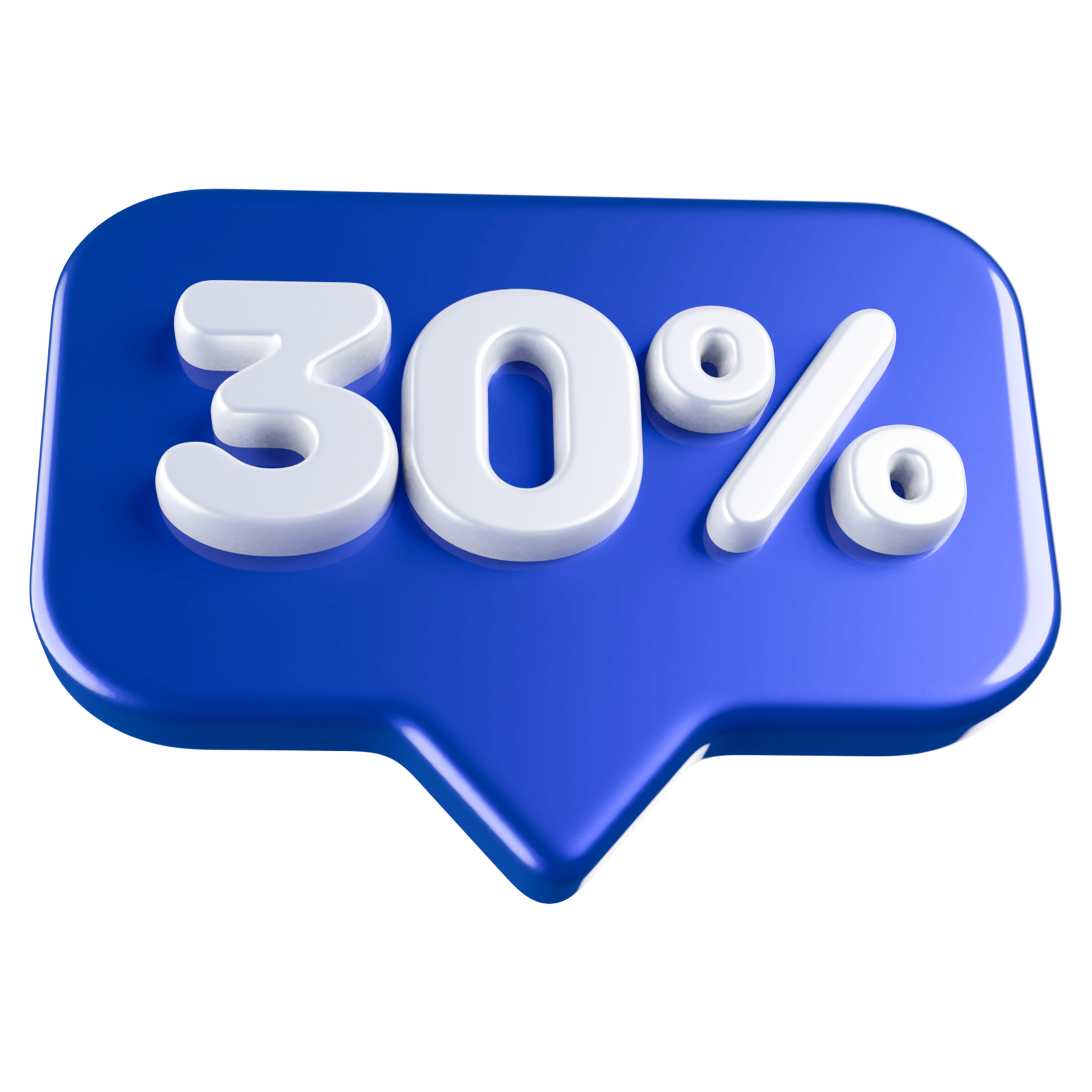 icon number 30 percent 3d 11298077 PNG