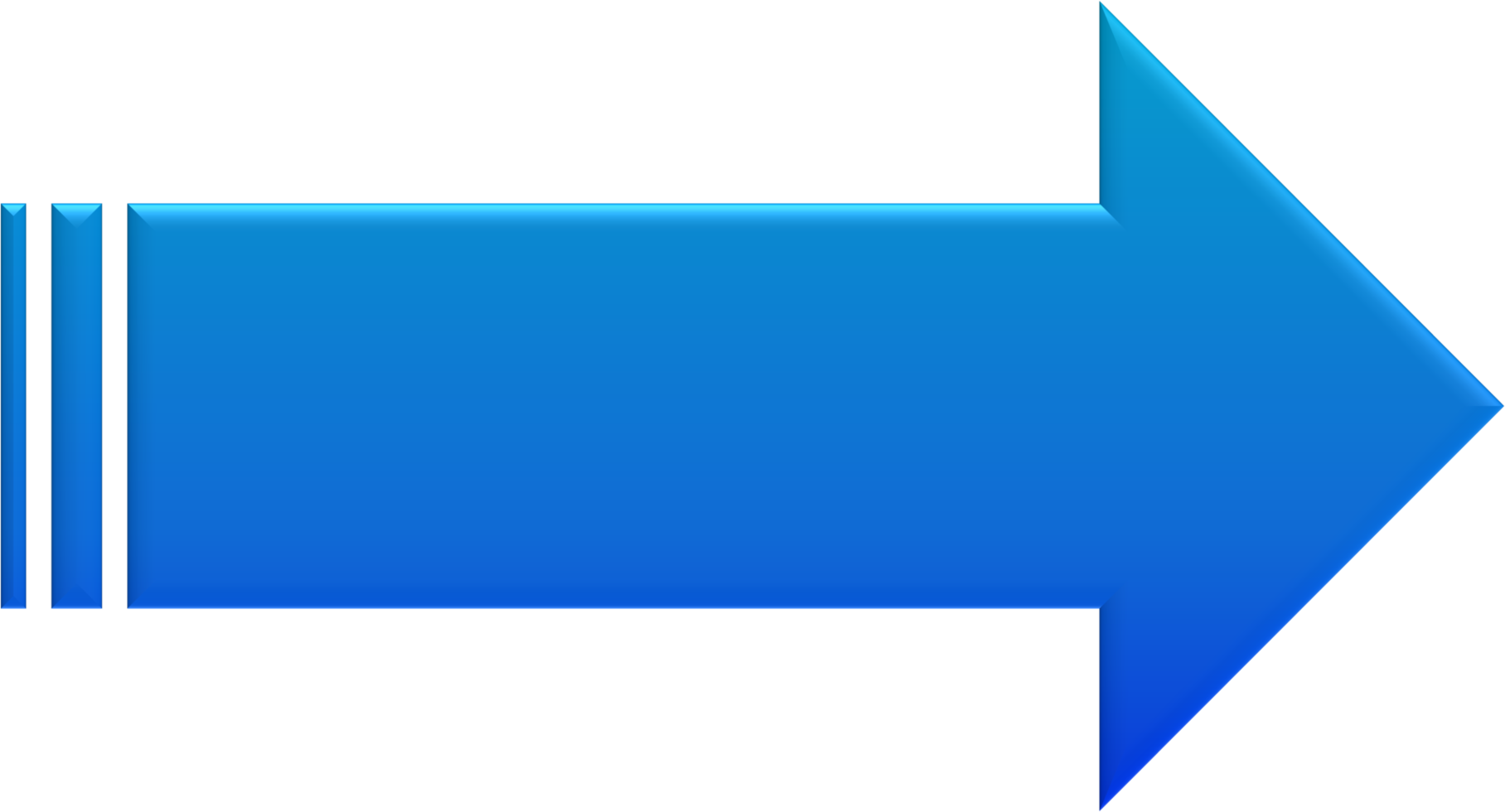 Gradient Arrow Geometric Shape 11298831 Png