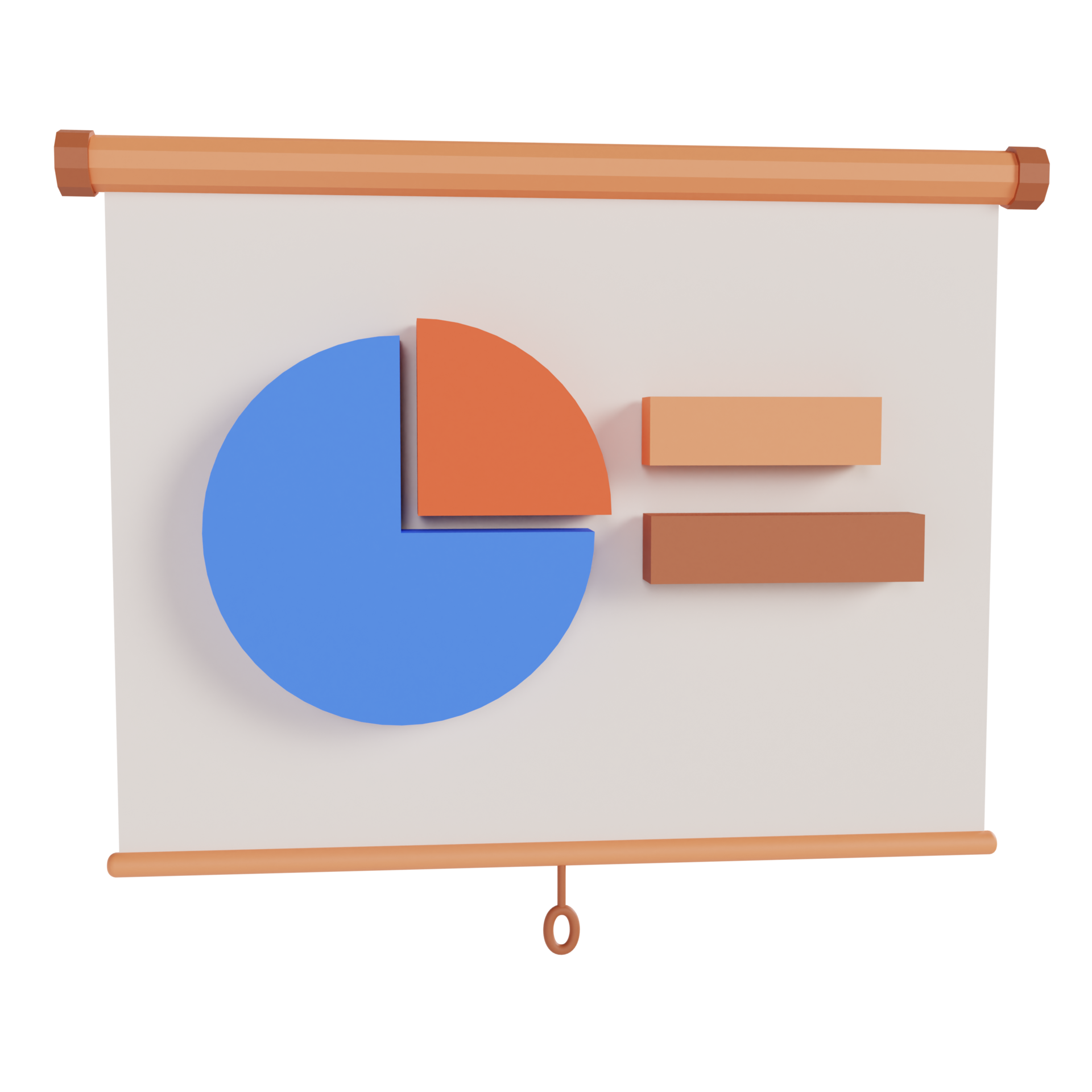 3d Chart Presentation Education Illustration Premium Png 11299289 Png