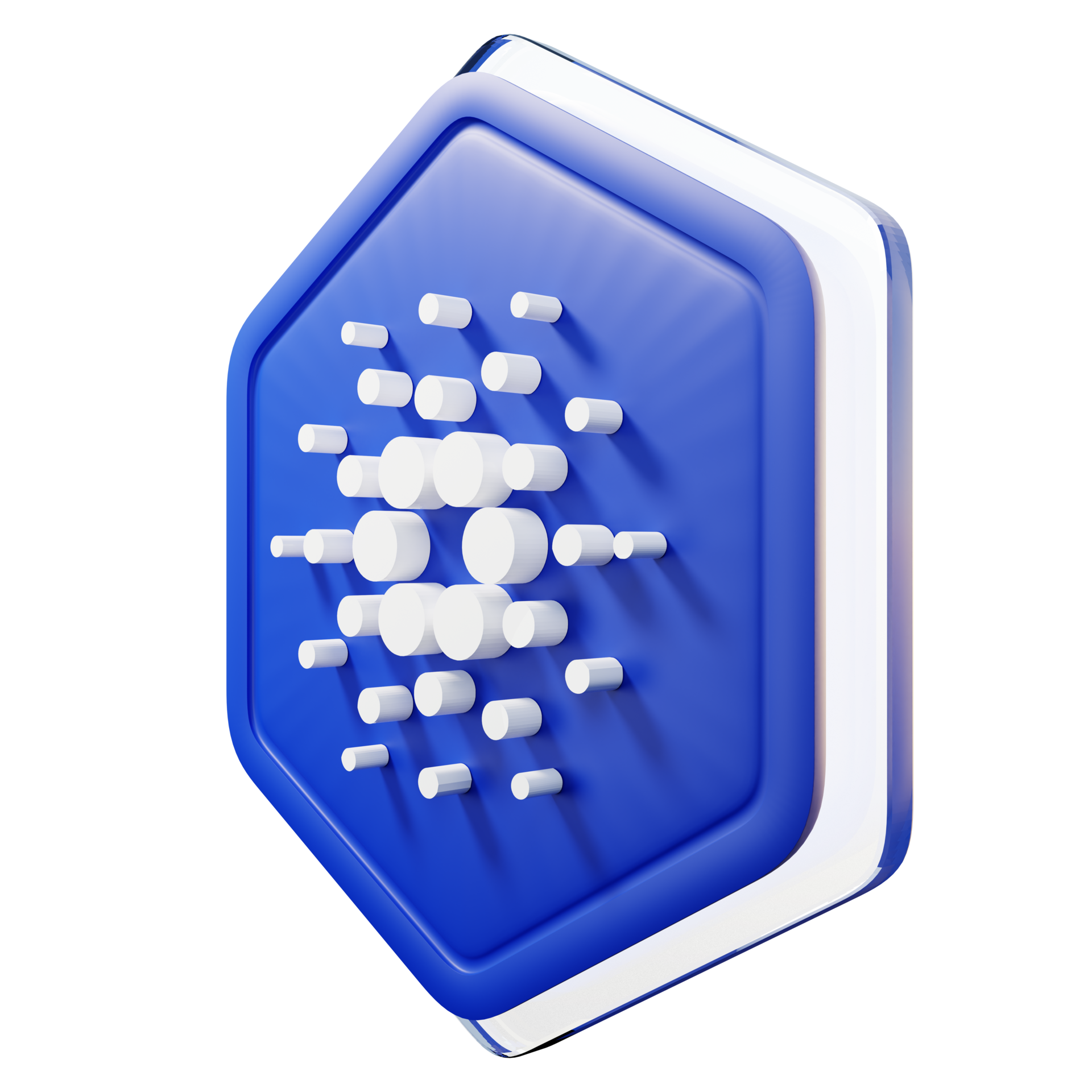 Renderização 3d Criptográfica Do Emblema Ada Cardano 11307272 Png