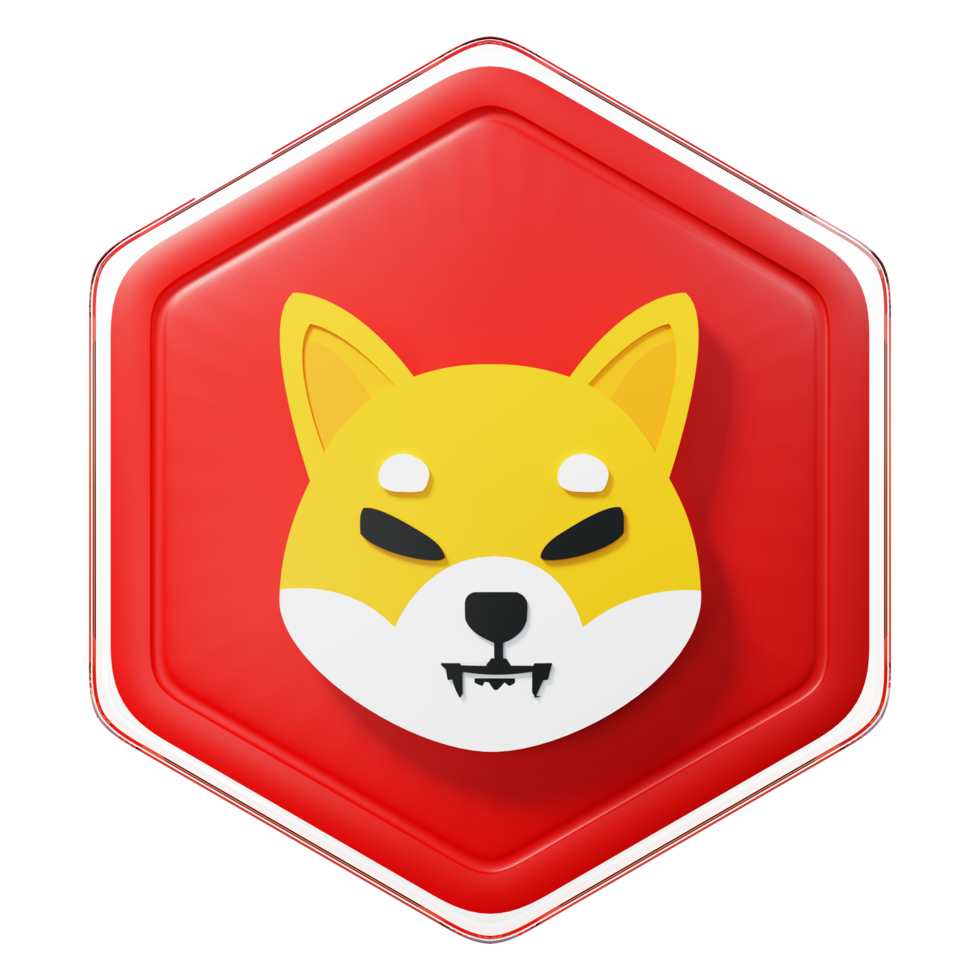 Shiba Inu SHIB Badge Crypto 3D Rendering 11307328 PNG Shiba Inu SHIB Badge Crypto 3D Rendering 11307328 PNG