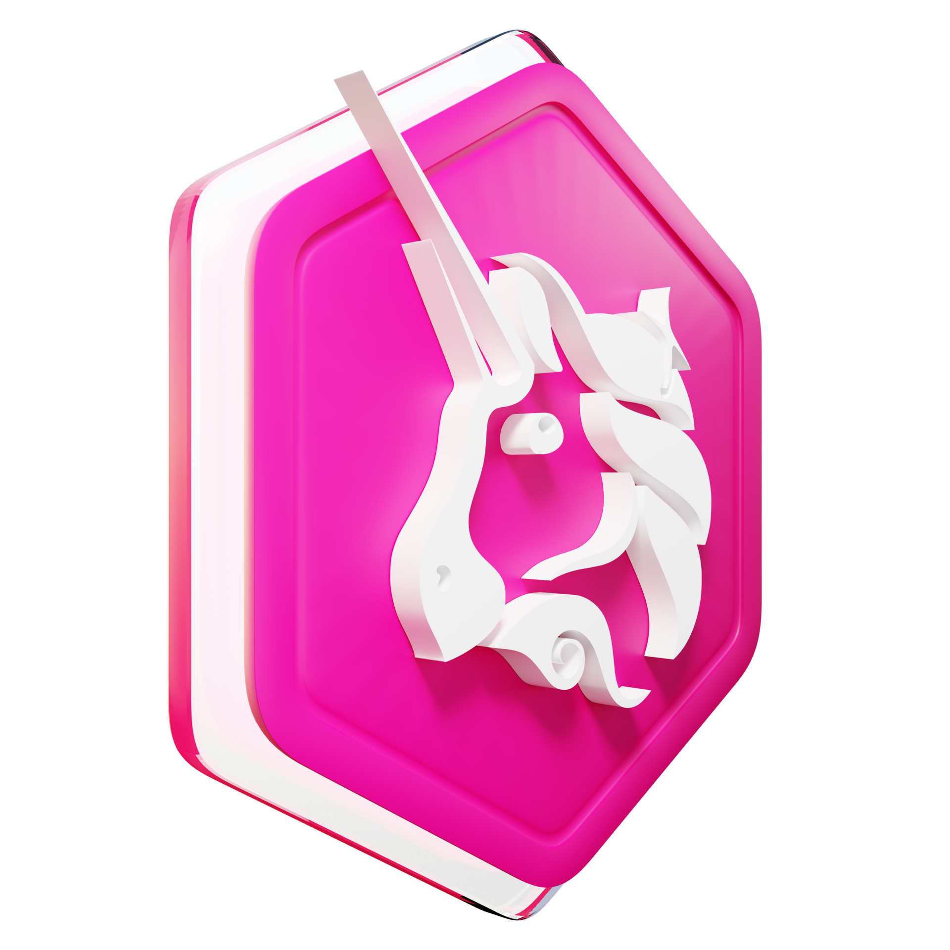 Uniswap UNI Badge Crypto 3D Rendering 11307343 PNG Uniswap UNI Badge Crypto 3D Rendering 11307343 PNG