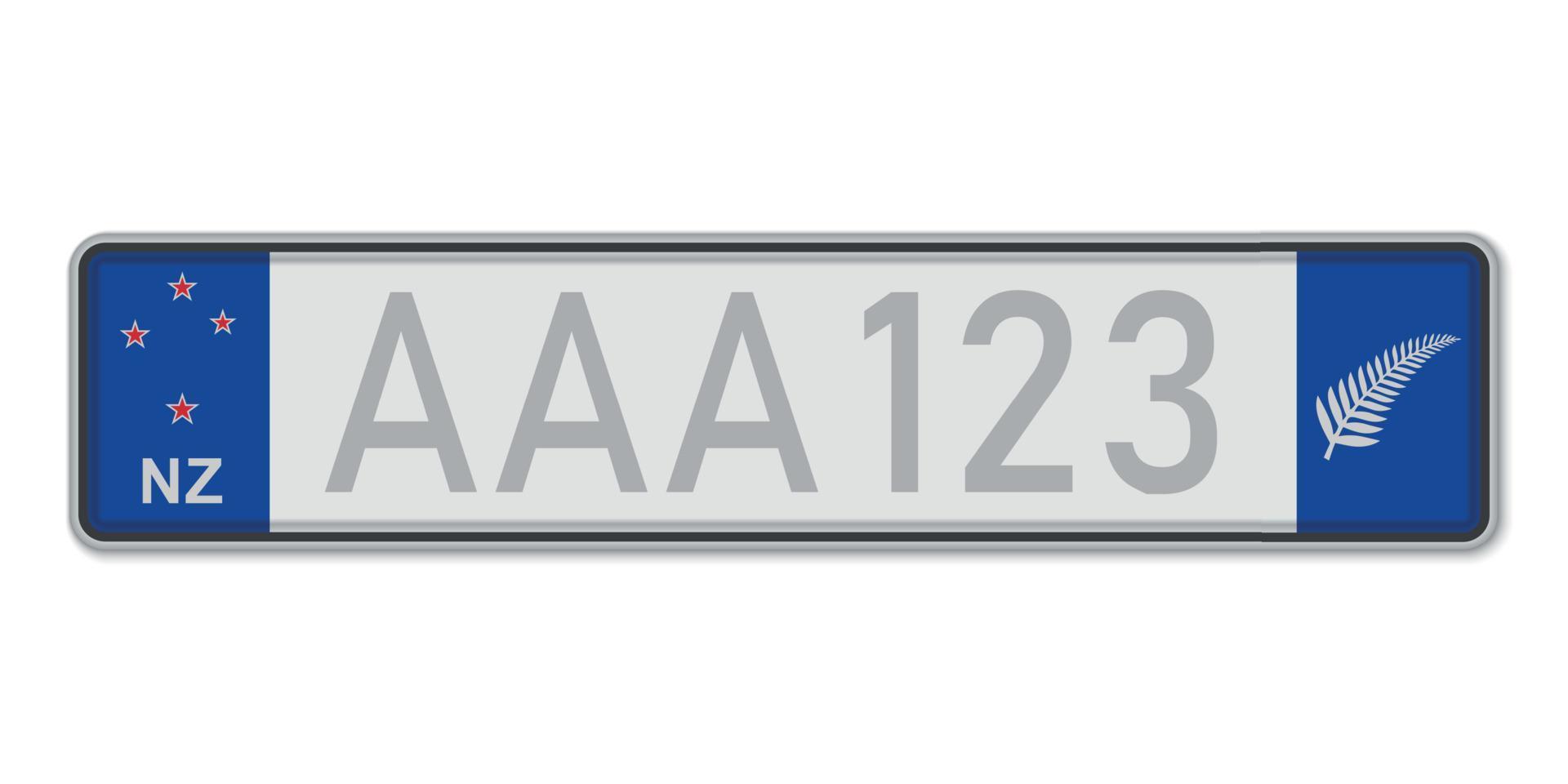 Car Number Plate Vehicle Registration License Of New Zealand car-number-plate-vehicle-registration-license-of-new-zealand