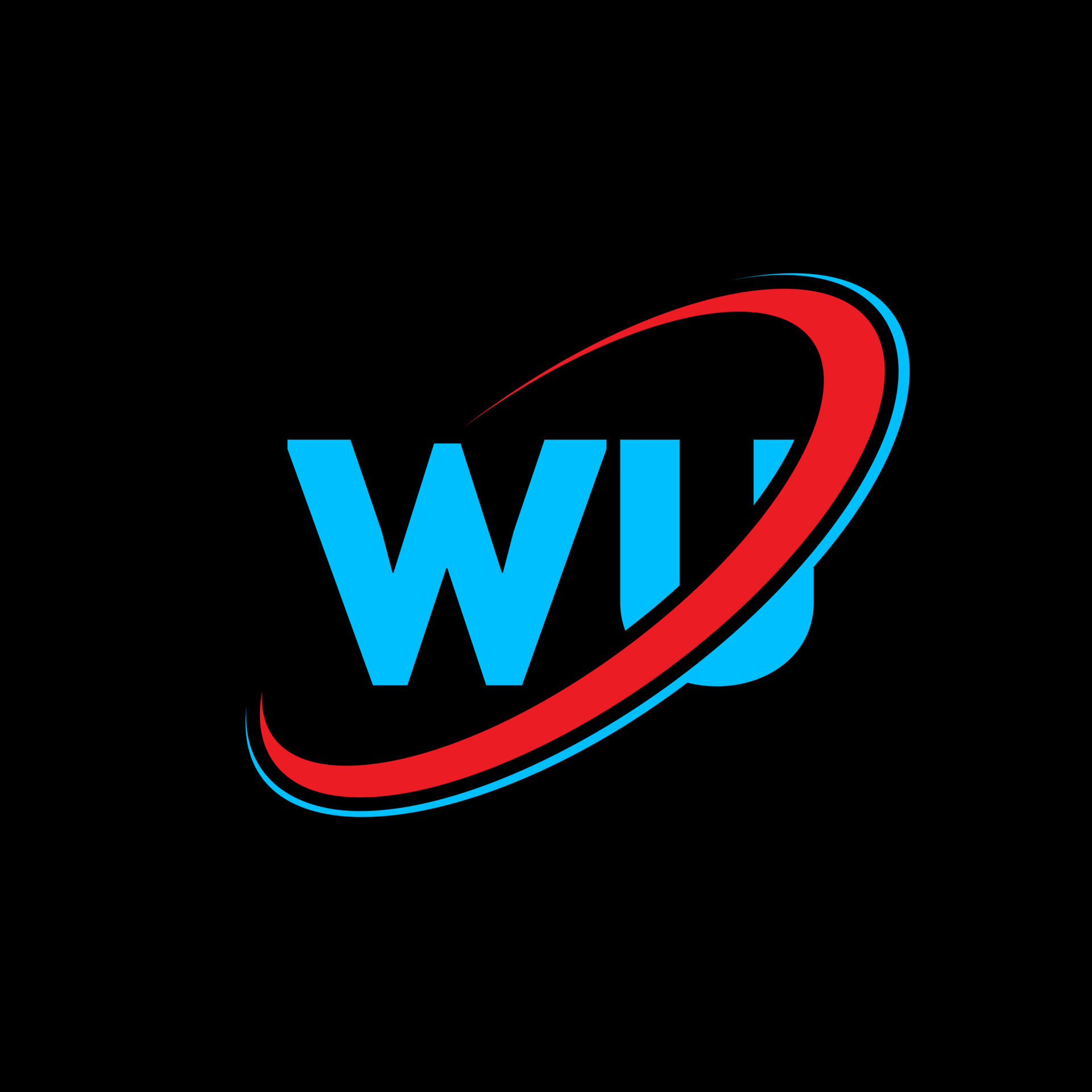 diseño del logotipo de la letra wu wu. letra inicial wu círculo ... diseño del logotipo de la letra wu wu. letra inicial wu círculo ...