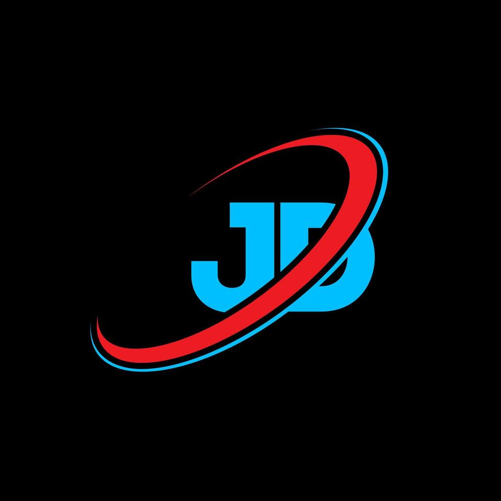 logotipo jd. diseño jd. letra jd azul y roja. diseño del logotipo de la letra jd. letra inicial ...