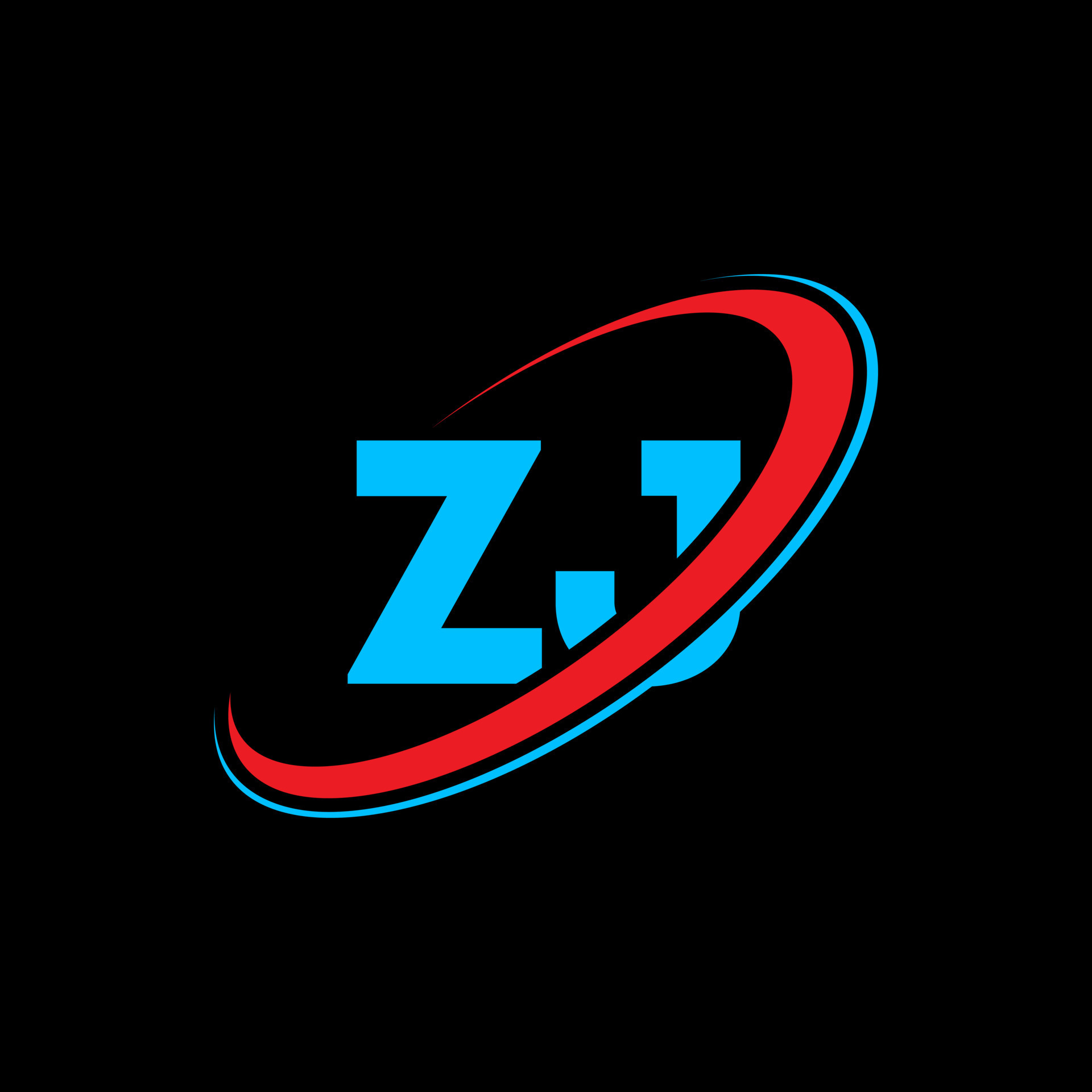 diseño del logotipo de la letra zj zj. letra inicial zj círculo vinculado en mayúsculas logo ...