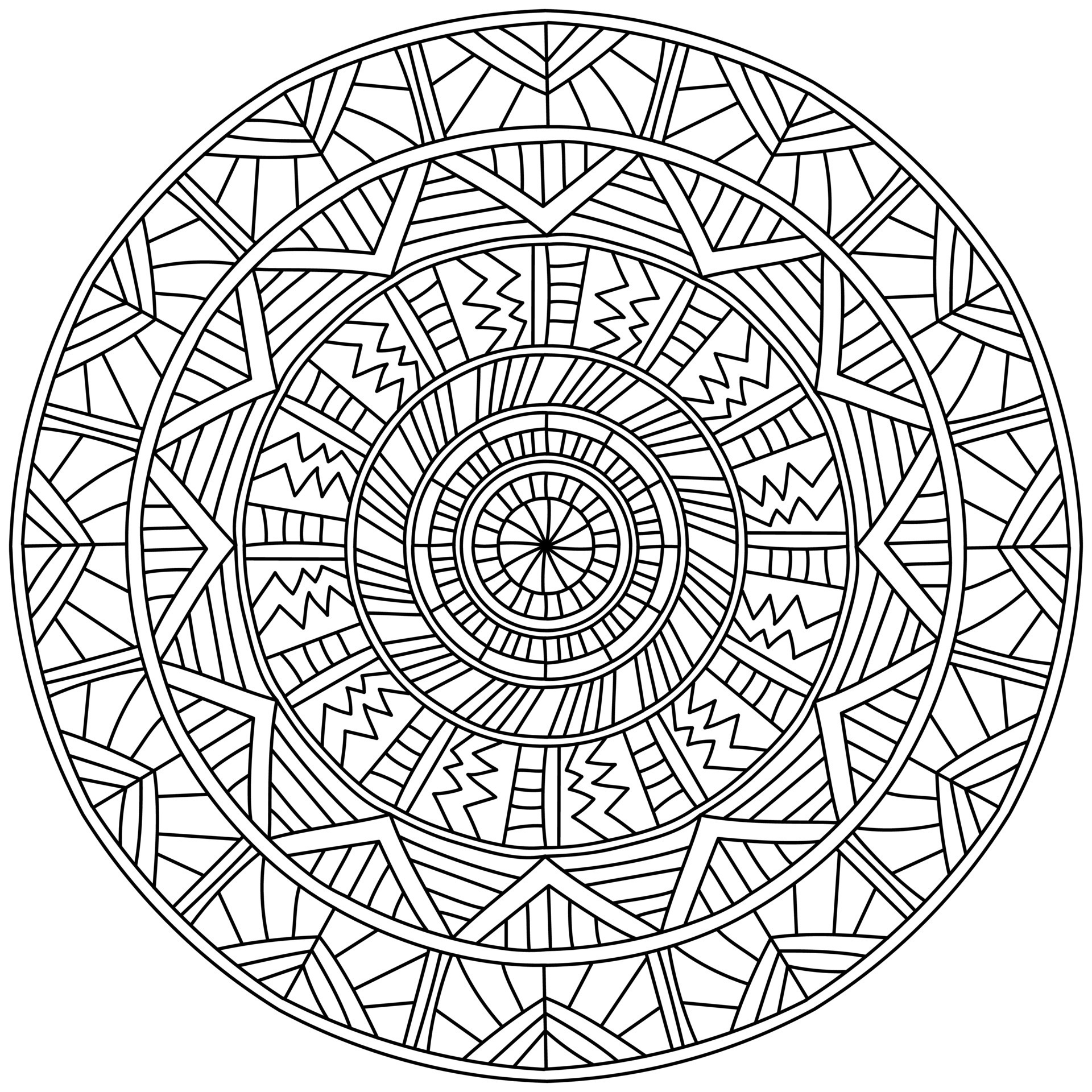 Line Of Symmetry Coloring Pages