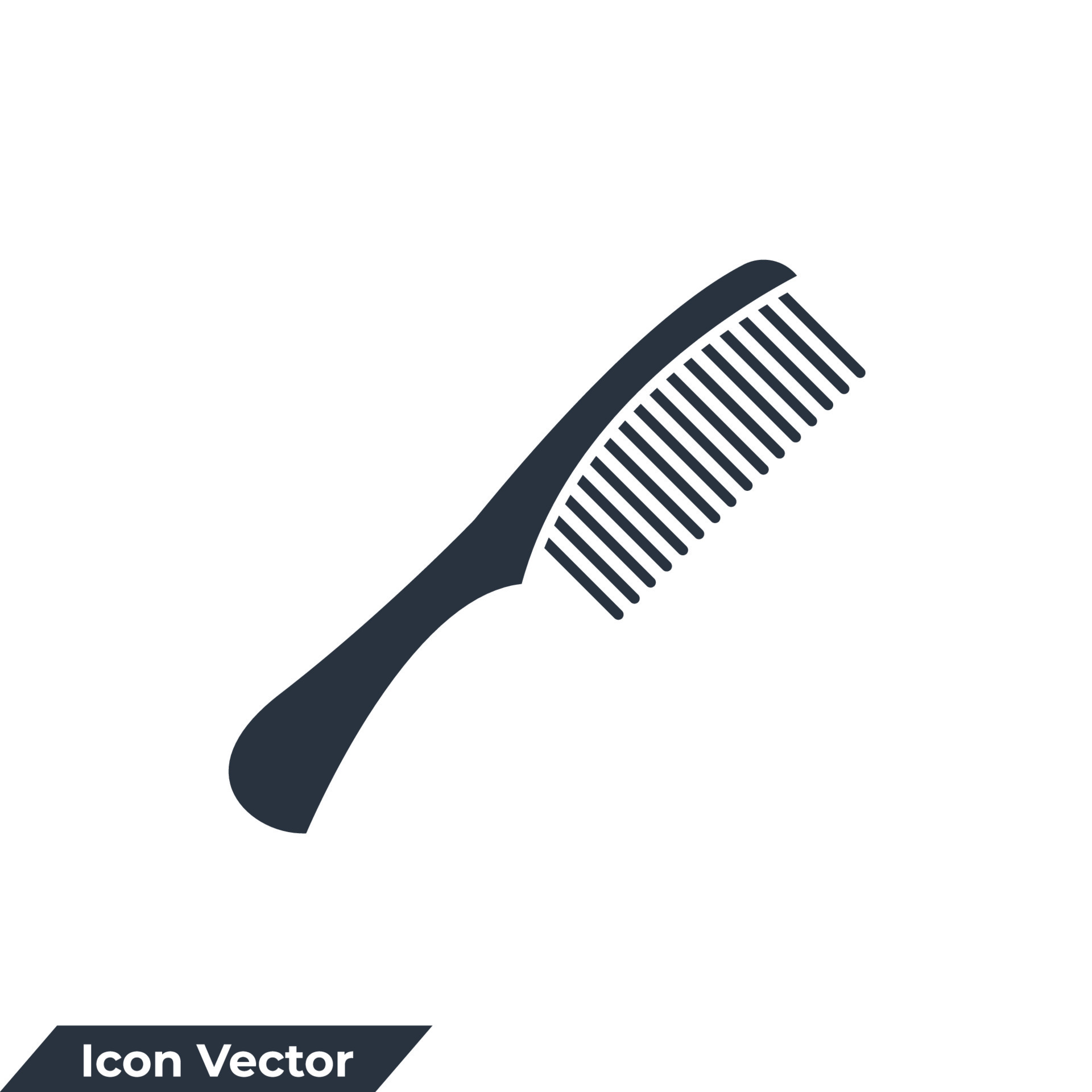 comb icon logo vector illustration. comb symbol template for graphic ... comb icon logo vector illustration. comb symbol template for graphic ...