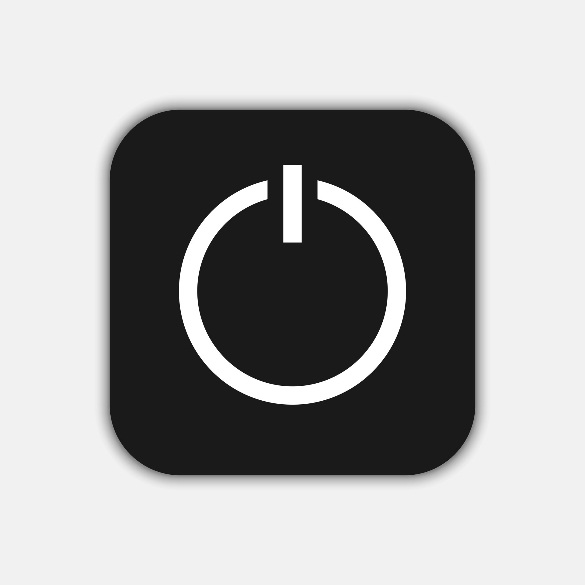 Black power button icon. Vector illustration. 11325893 Vector Art at ... Black power button icon. Vector illustration. 11325893 Vector Art at ...