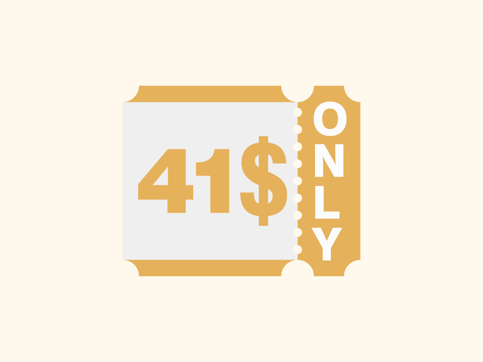 41 Dollar Only Coupon Sign Or Label Or Discount Voucher Money Saving 41-dollar-only-coupon-sign-or-label-or-discount-voucher-money-saving