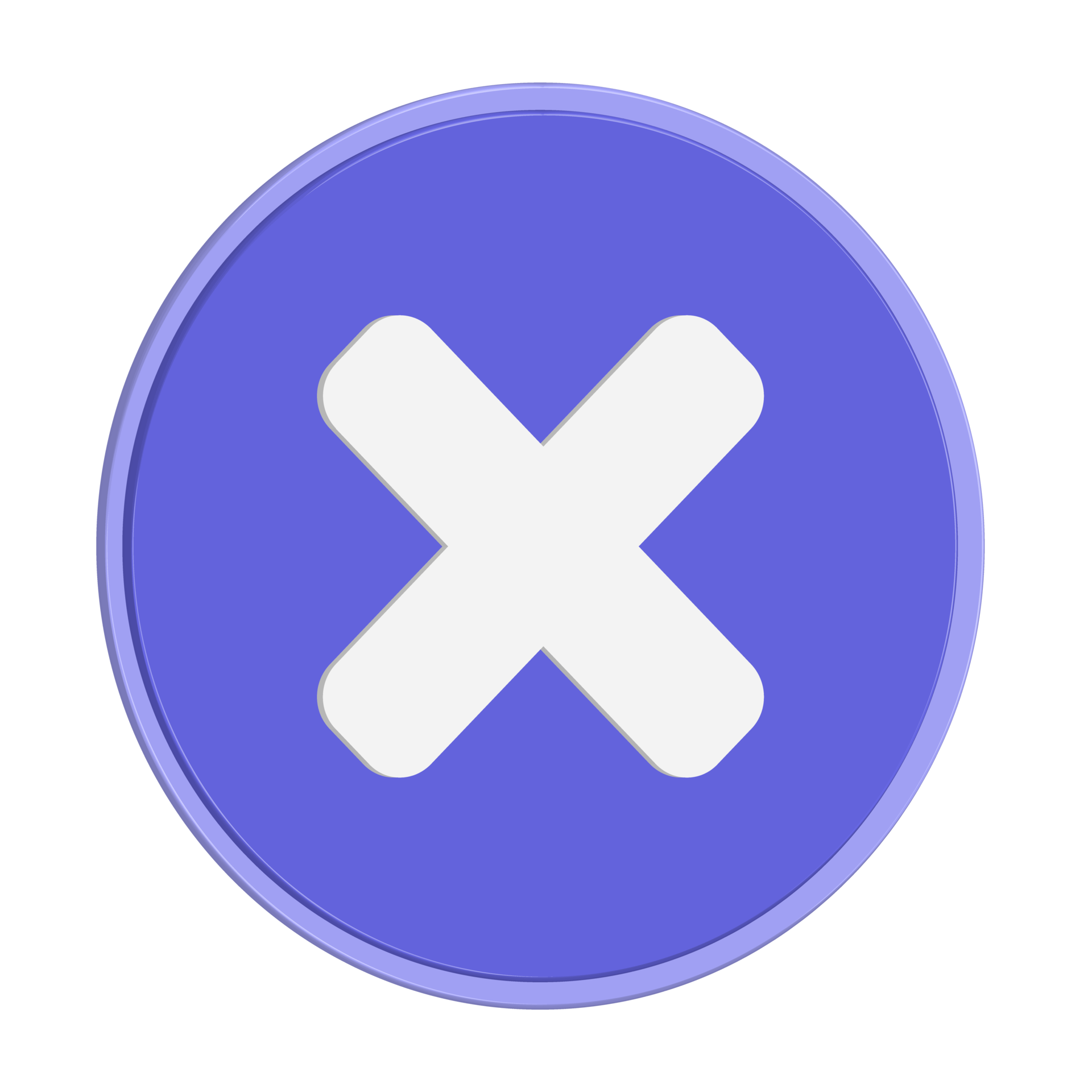 Cross Button Symbil 11338296 Png