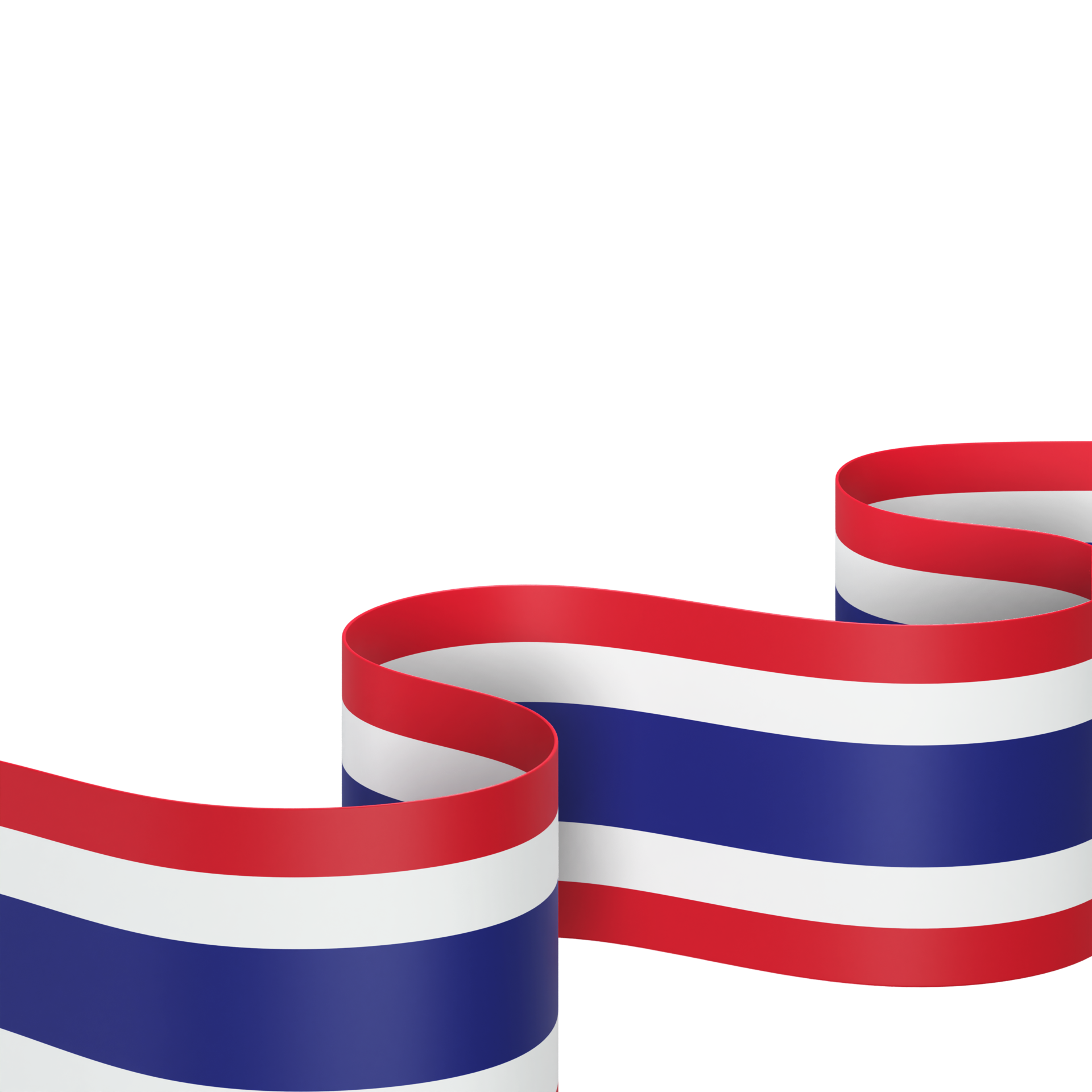 diseño de la bandera de tailandia elemento de la bandera del día de la independencia nacional ...