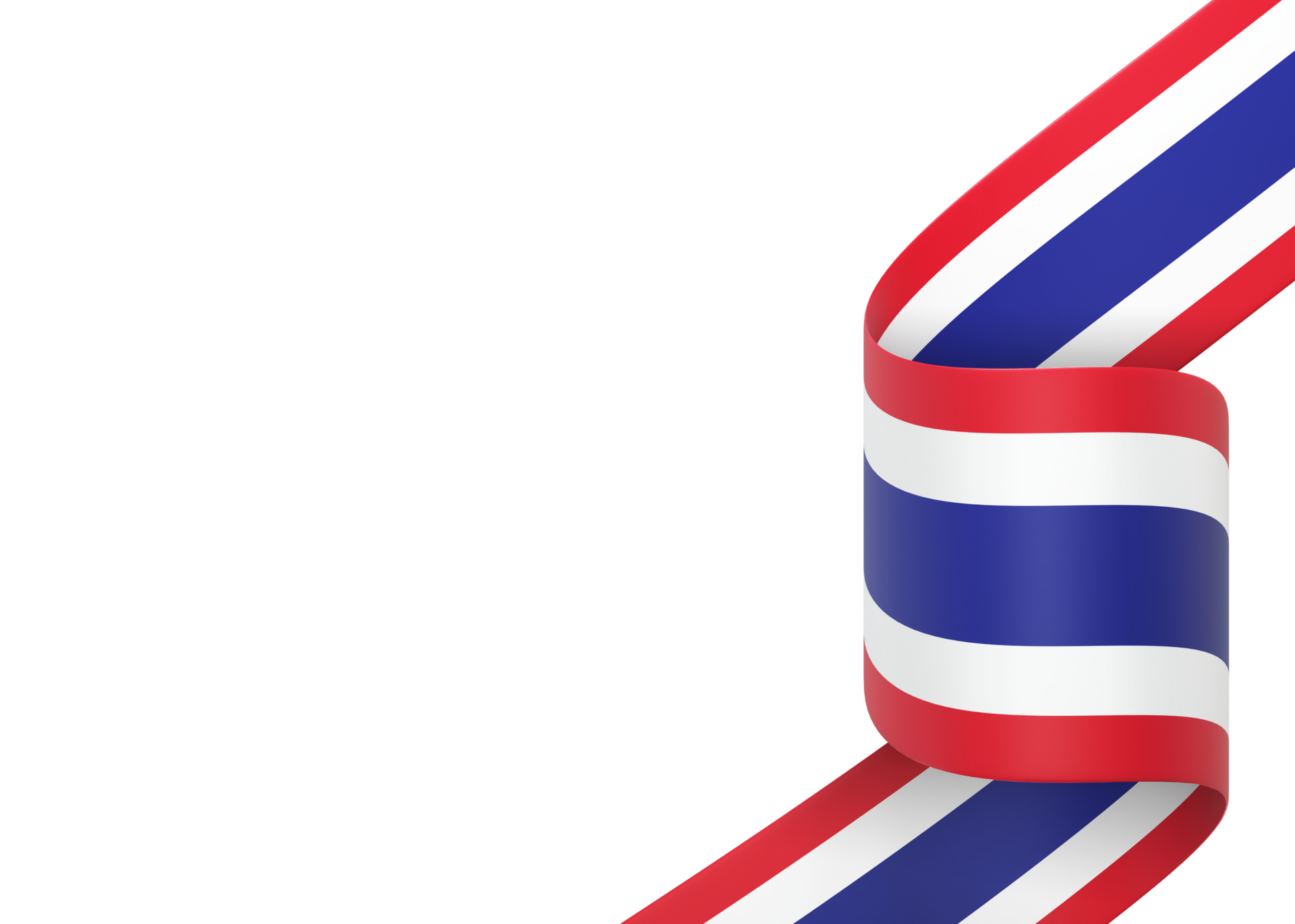 diseño de la bandera de tailandia elemento de la bandera del día de la independencia nacional ...