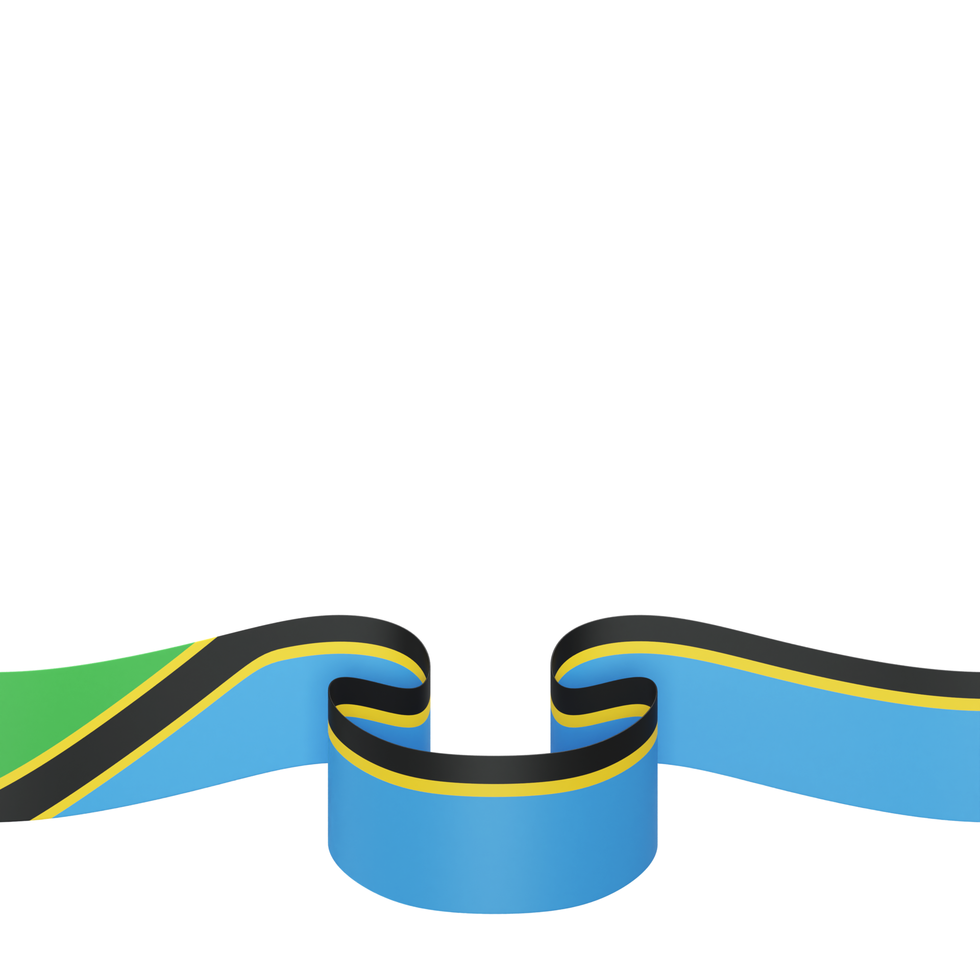 Tanzania Flag Design National Independence Day Banner Element