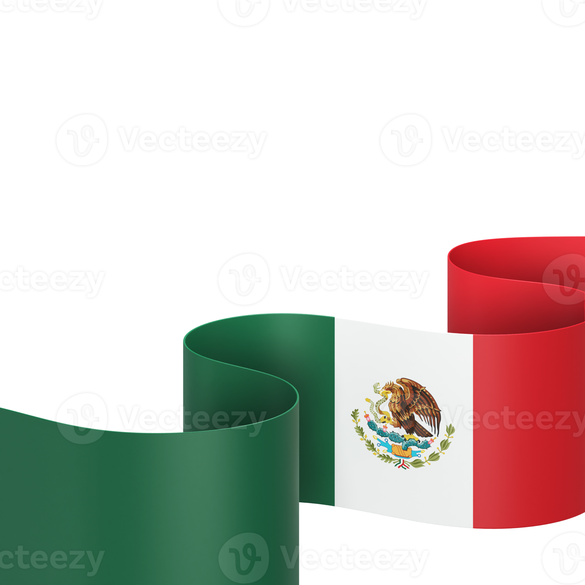 Design De Bandeira Do México Dia Da Independência Nacional Elemento De