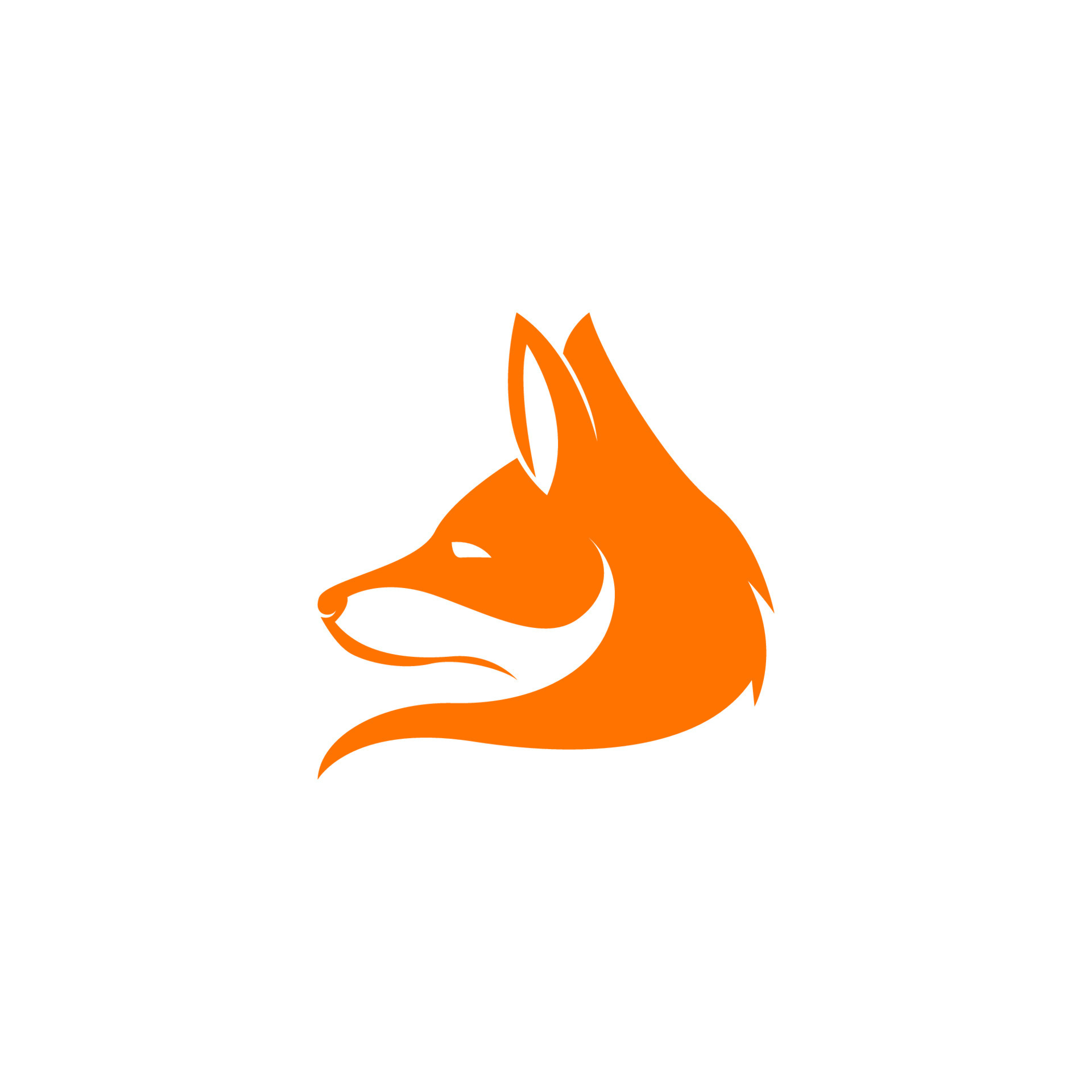 Fox icon logo design 11351172 Vector Art at Vecteezy