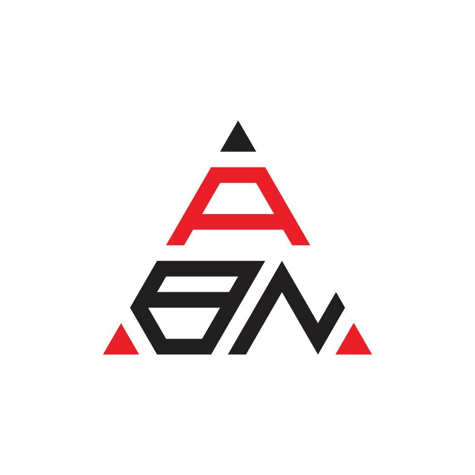 Abn Logo Abn Letter Abn Letter Logo Design Abn Initials Logo Abn Vinculado Con El Círculo Y