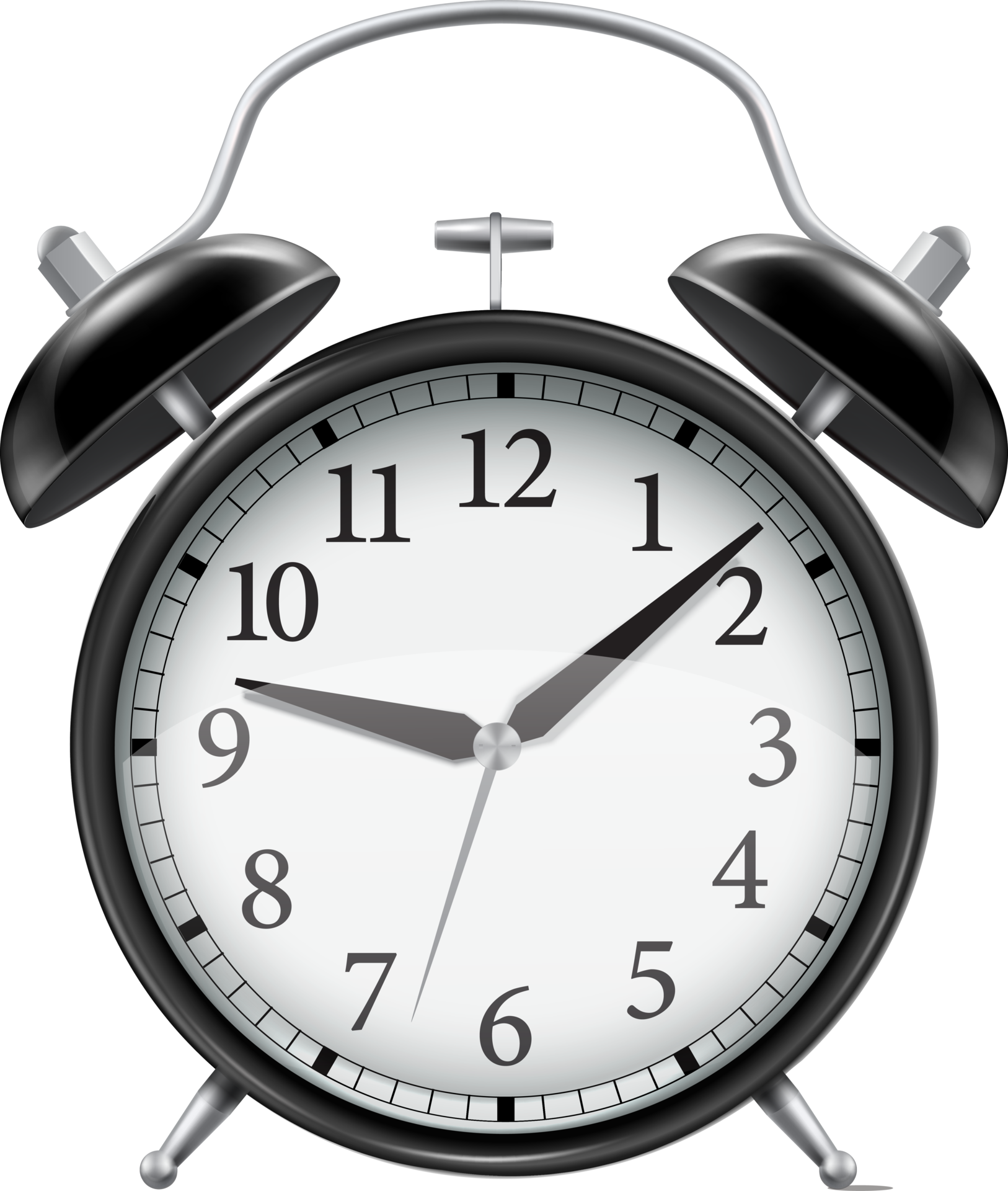 Black retro alarm clock 11356509 PNG Black retro alarm clock 11356509 PNG