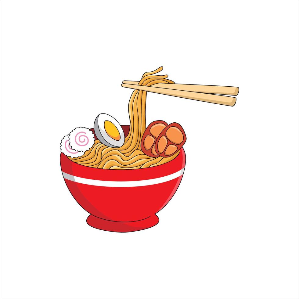 Ramen Vector Illustration Japanese Food Icon Sign And Symbol 11357562 Vector Art At Vecteezy