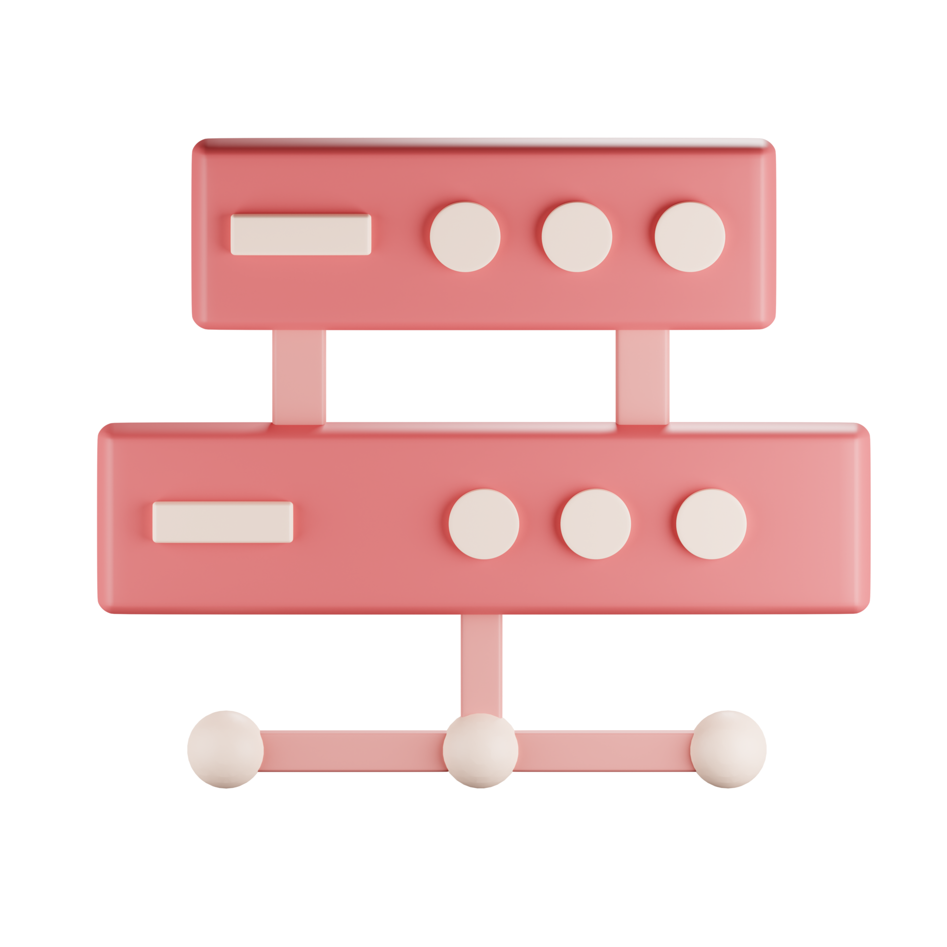 Database Hosting Icon 3d 11358347 Png