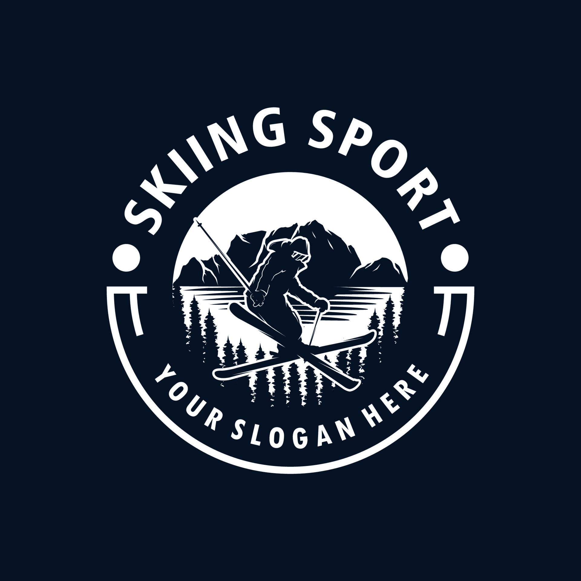 Ski Logos Designs