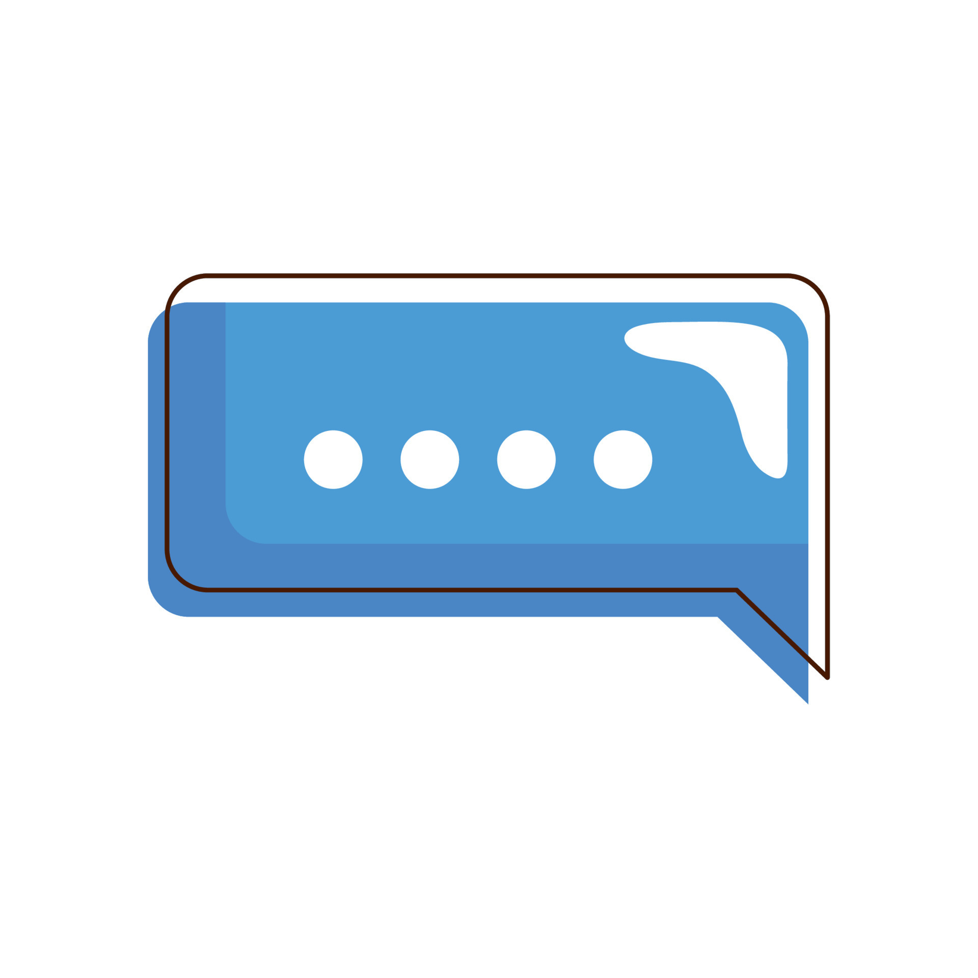 speech bubble message 11378668 Vector Art at Vecteezy