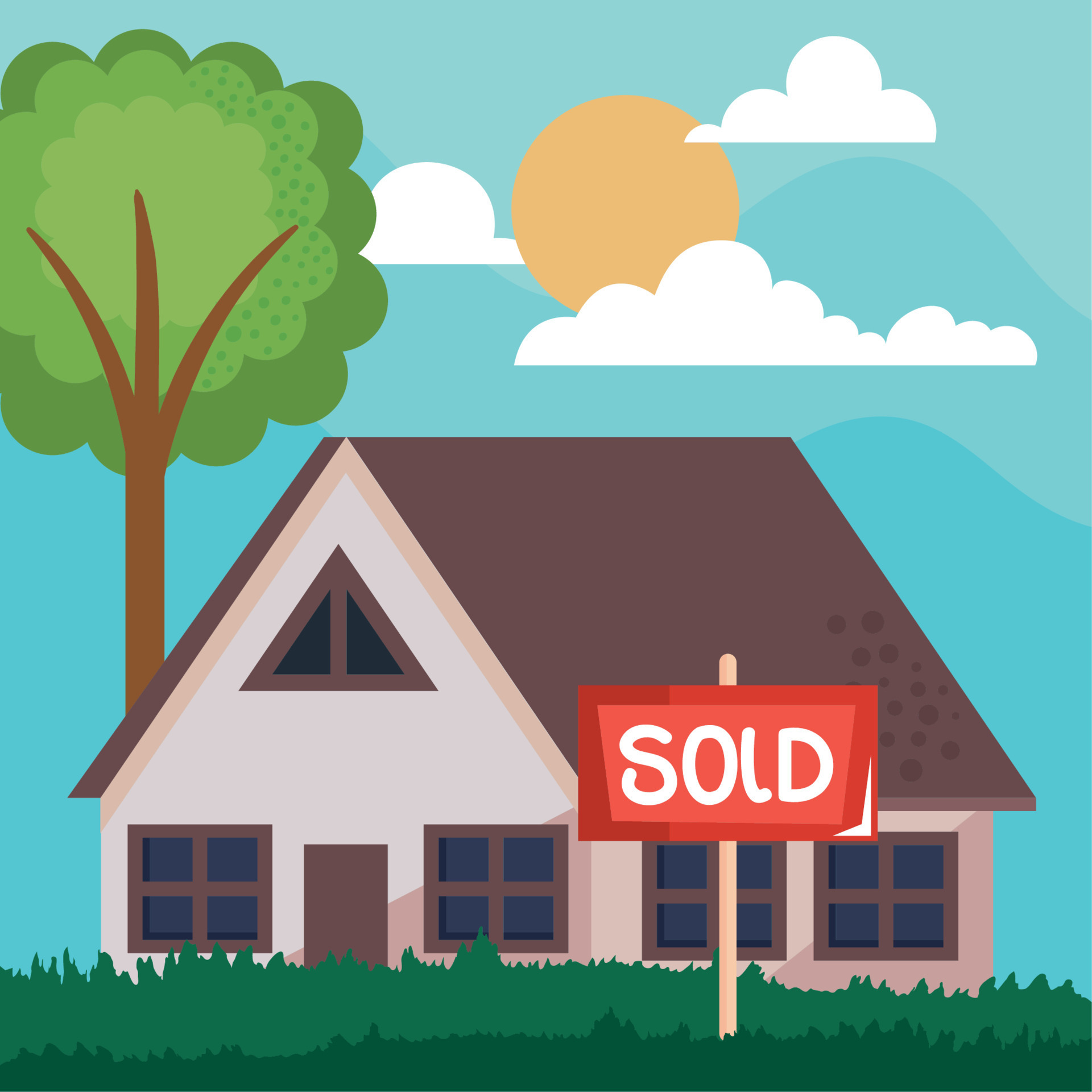 Home Sold Clipart