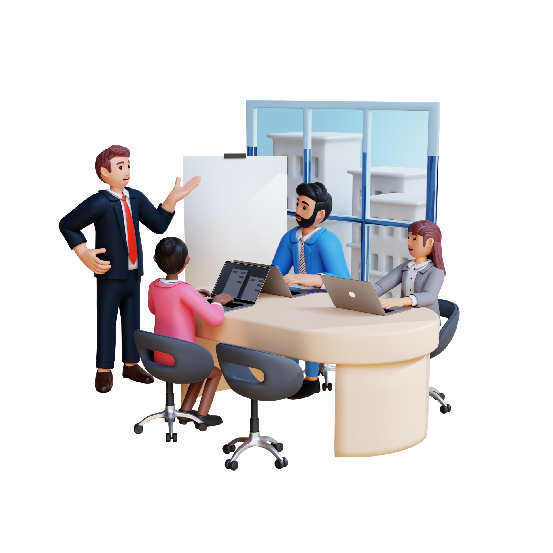 Business 3d Clipart For Presentations