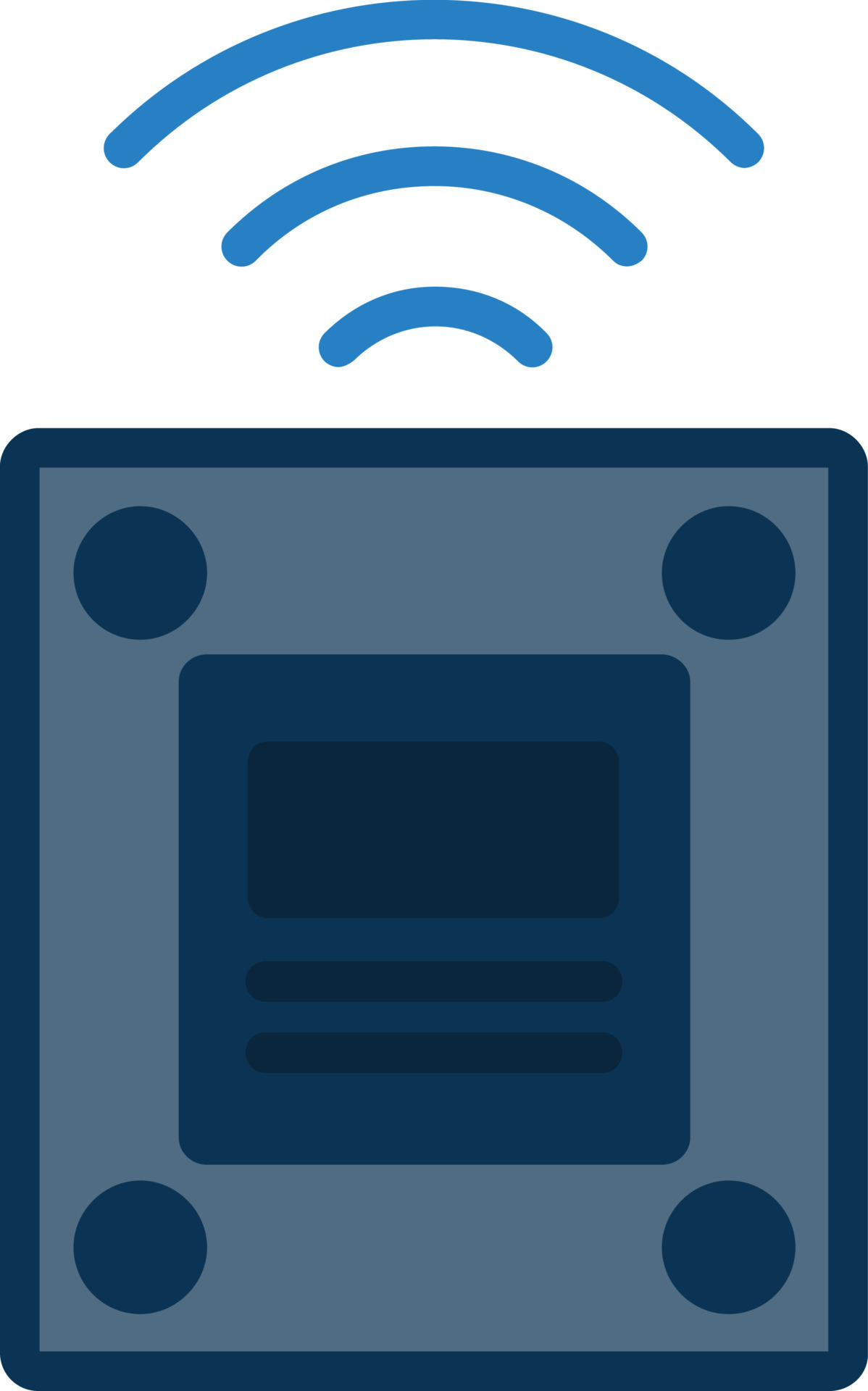 Network Device Flat Icon 11382252 Vector Art at Vecteezy