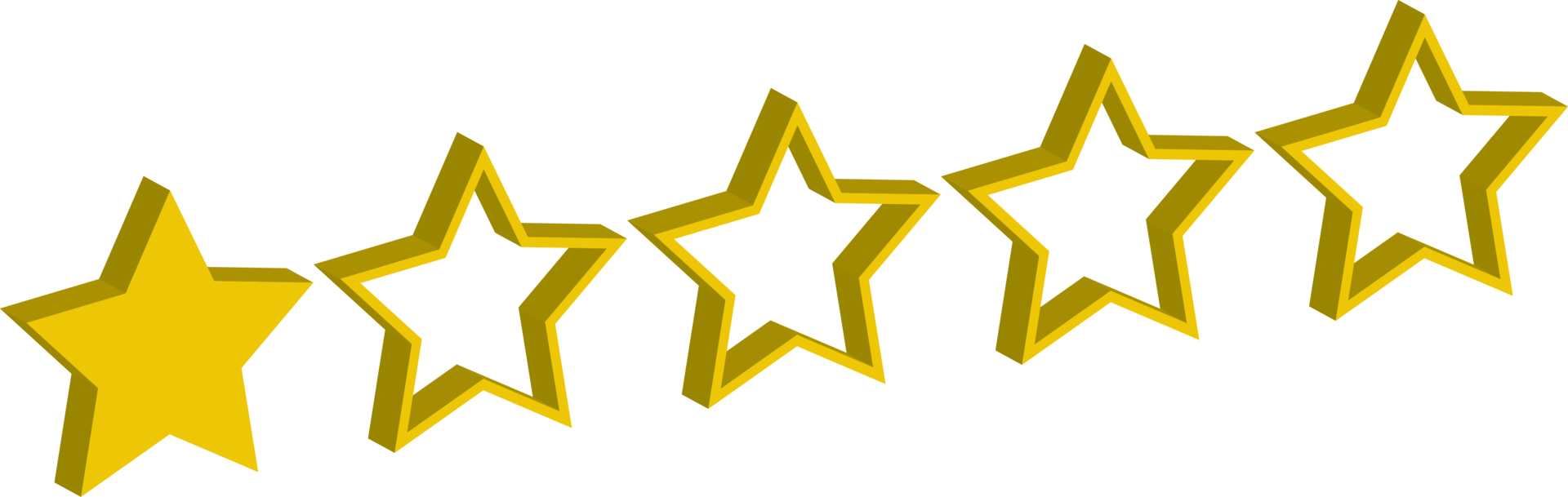 Yellow Star Rating Png