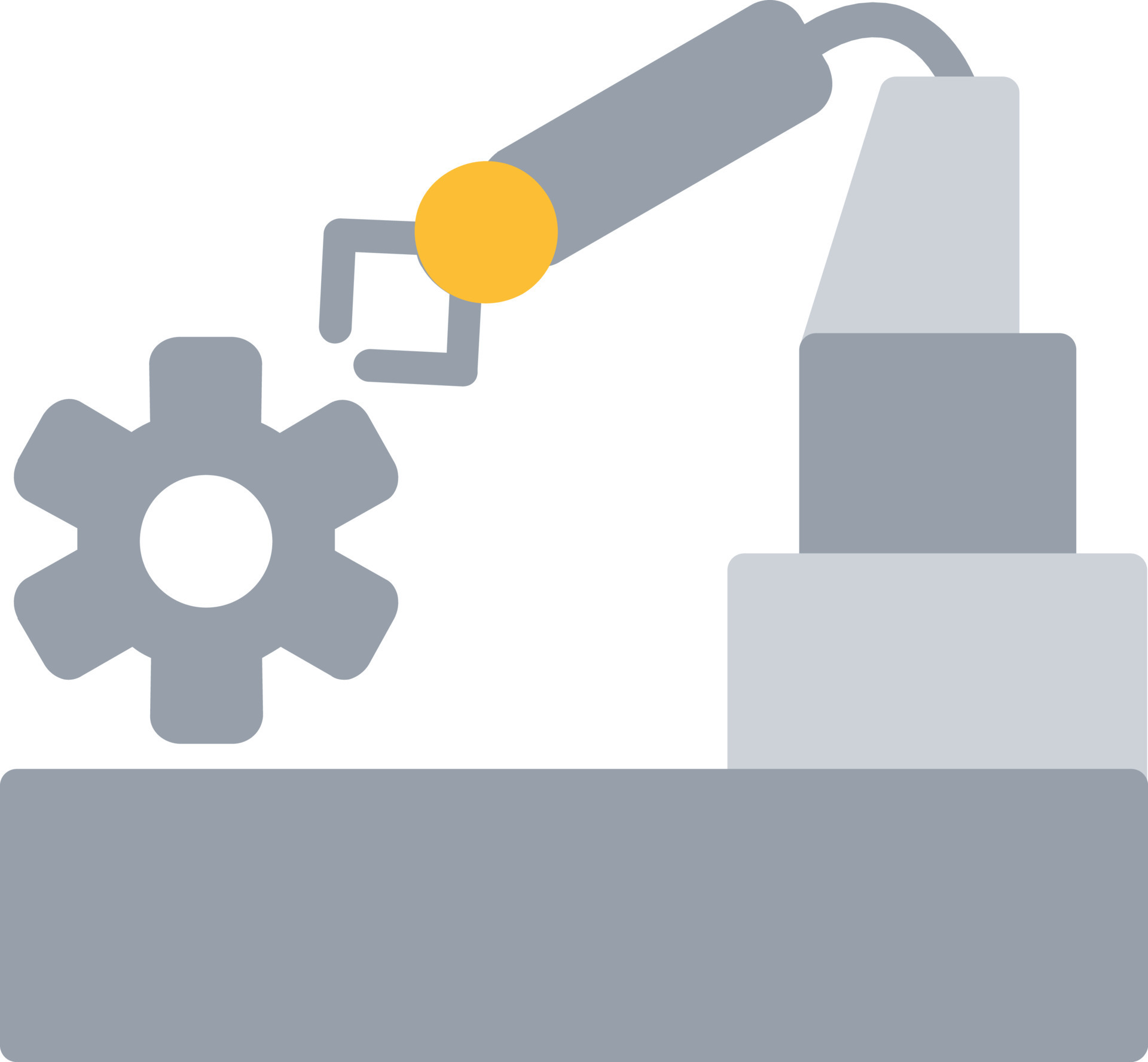 Automation Flat Icon 11382289 Vector Art at Vecteezy