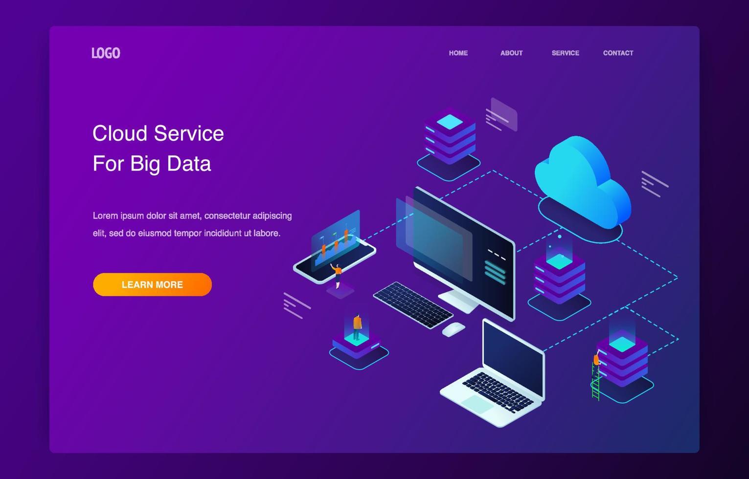 People Using Cloud Computing Services To Analyze Statistical Data ...