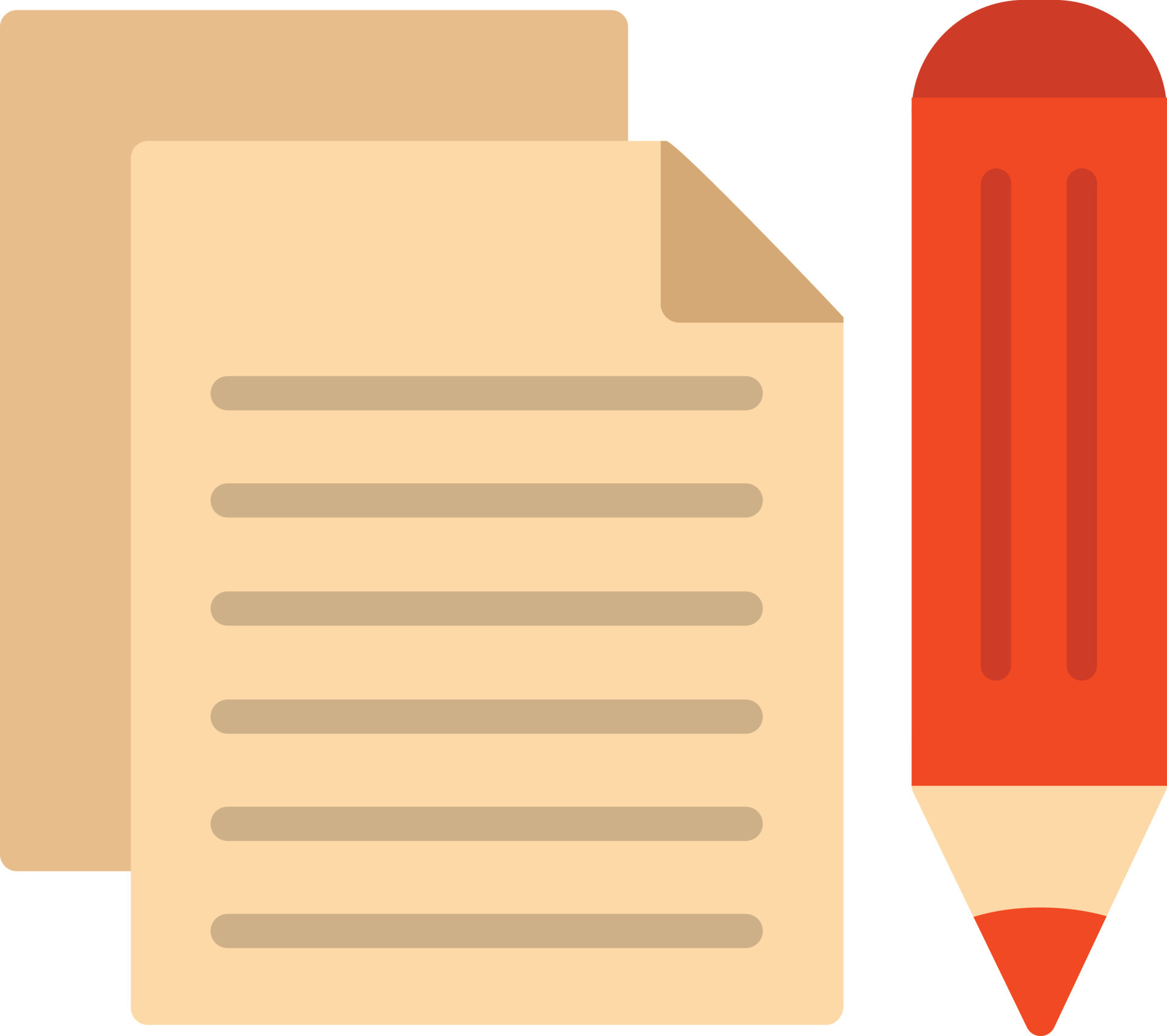 Documentation Flat Icon 11382499 Vector Art at Vecteezy