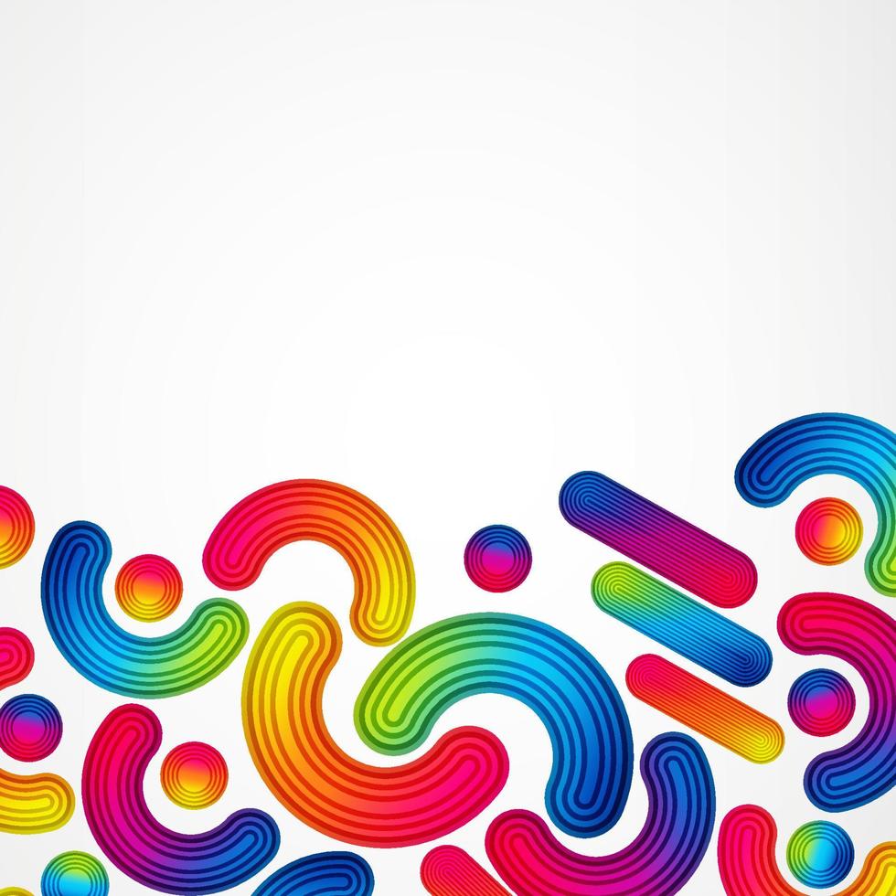 Colorful abstract background with striped design elements splash ...