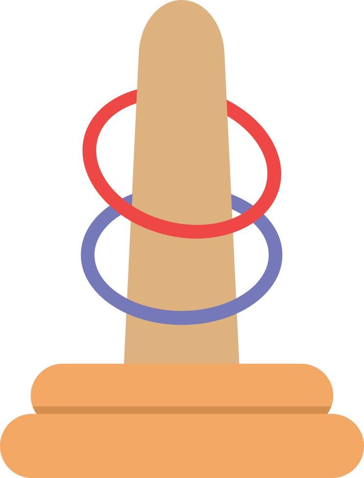 Ring Toss Flat Icon 11384926 Vector Art At Vecteezy