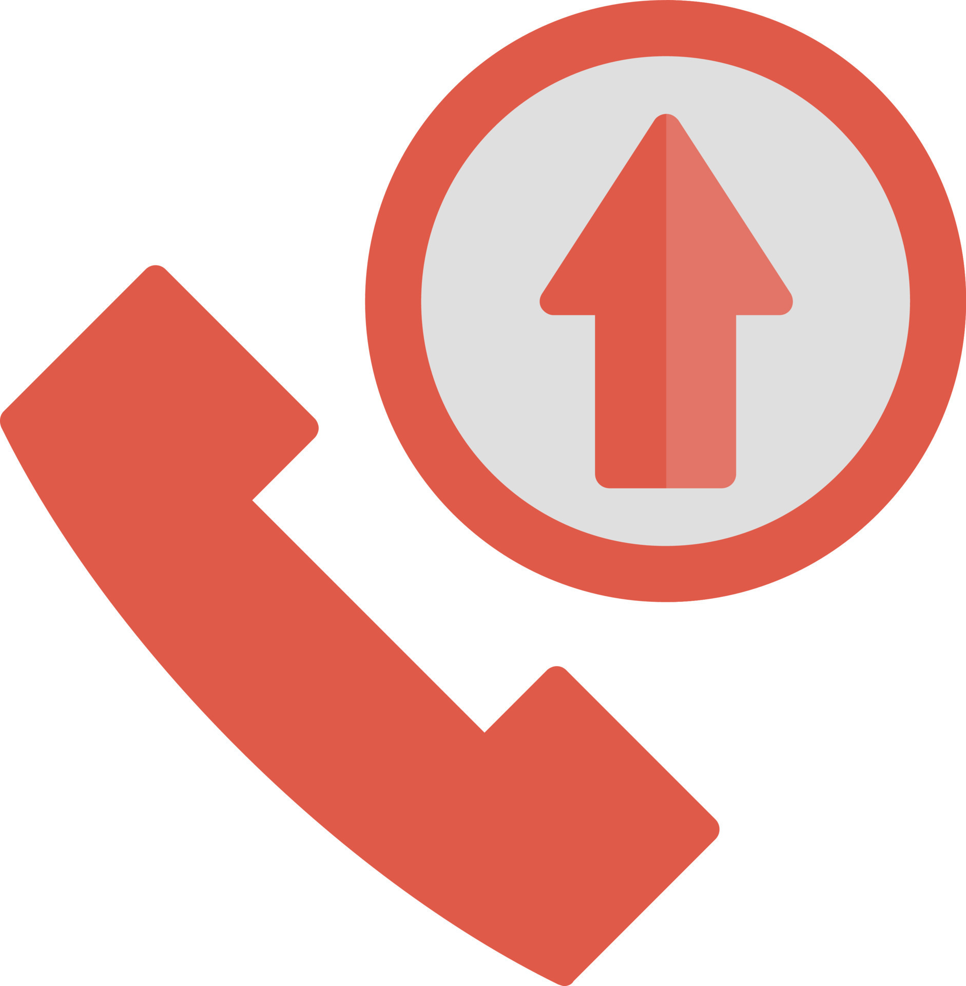 Outgoing Call Flat Icon 11385578 Vector Art at Vecteezy