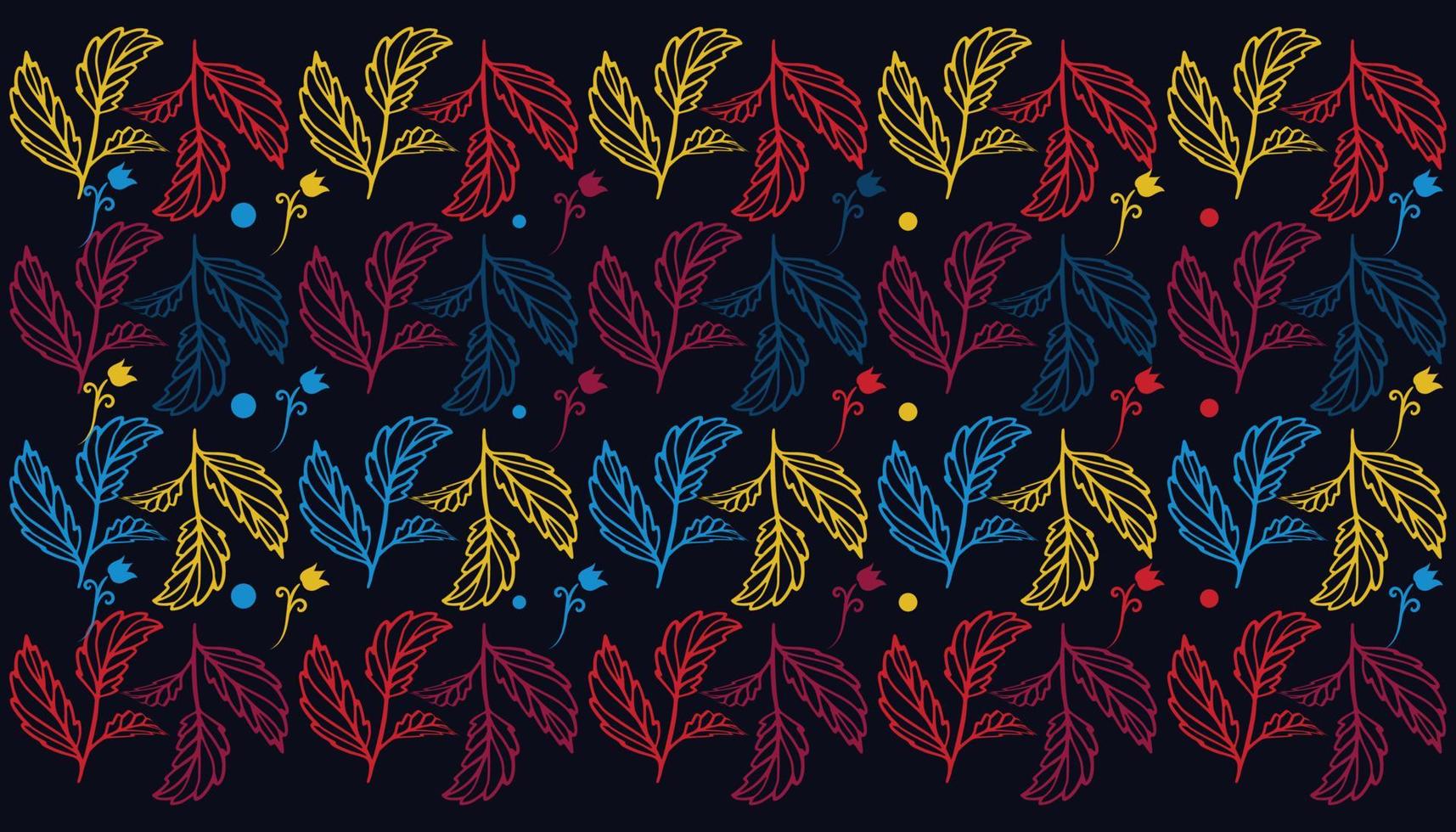 Painted flowers seamless vector background,repeating patterns,repeating ...