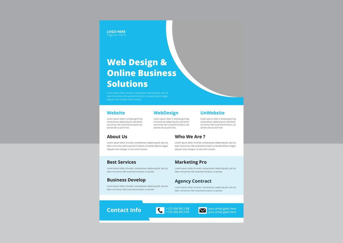 Page 2 | Web Development Flyer Vector Art, Icons, and Graphics for Free ...